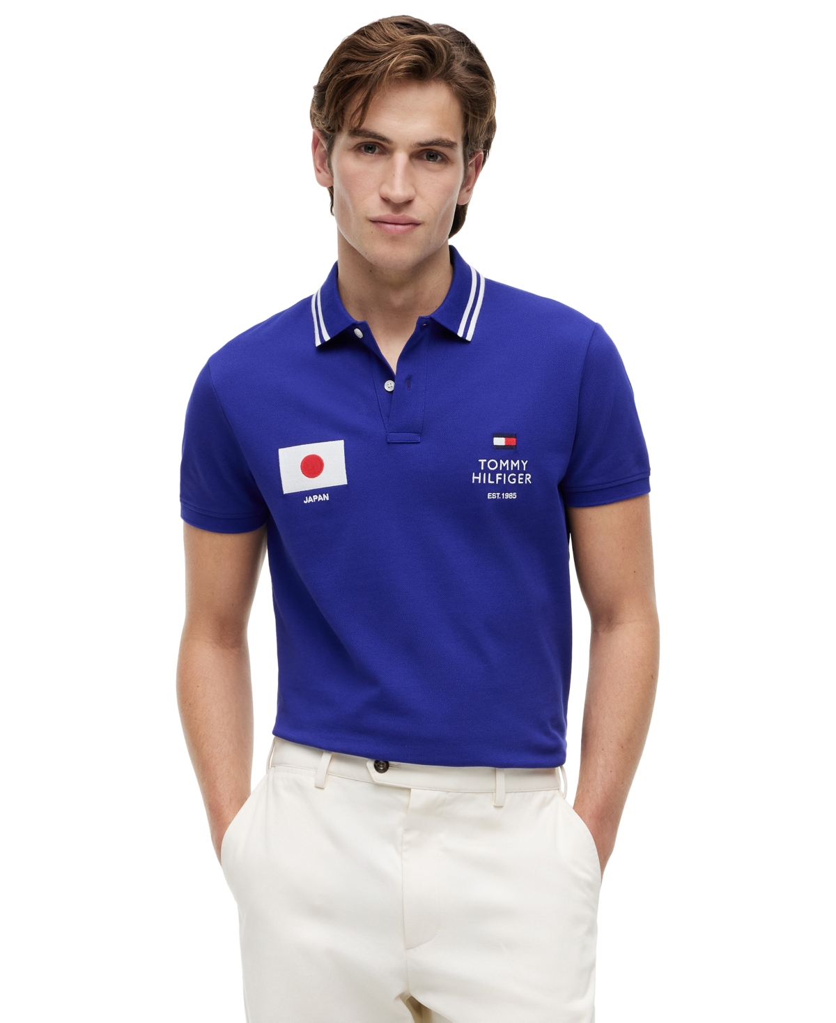 Click here for Tommy Hilfiger Mens Regular-Fit Polo Shirt - Radia... prices