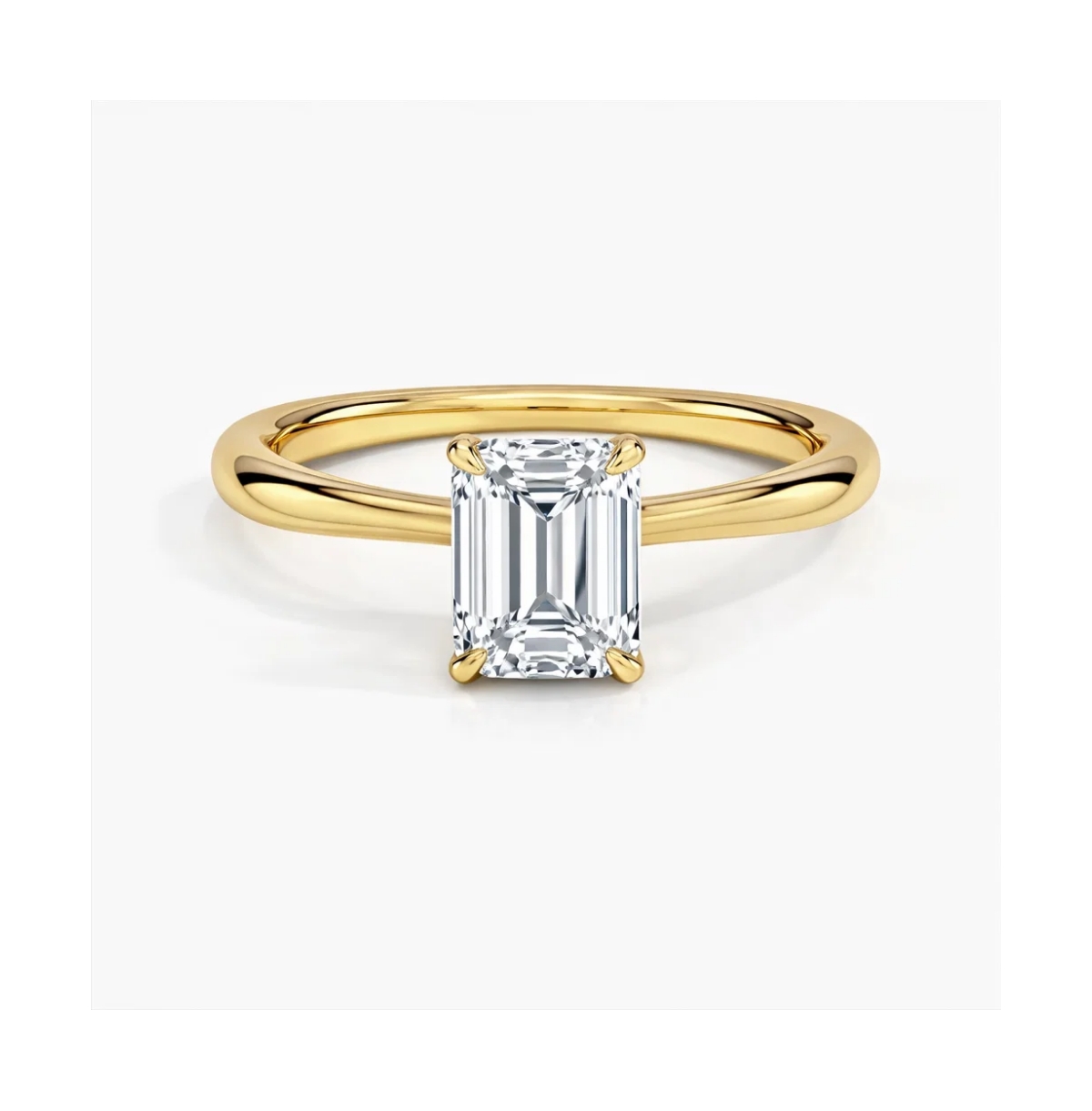 Click here for Dloria Valentina Moissanite 3 ct. t.w. Emerald Cut... prices