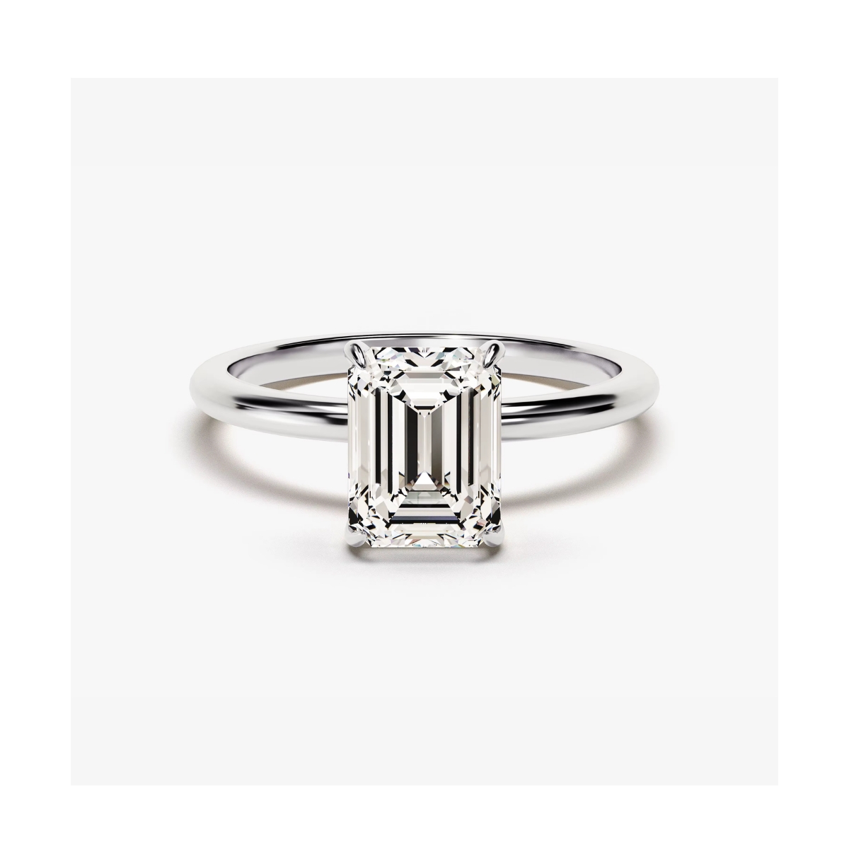 Click here for Dloria Valentina Moissanite 3 ct. t.w. Emerald Cut... prices