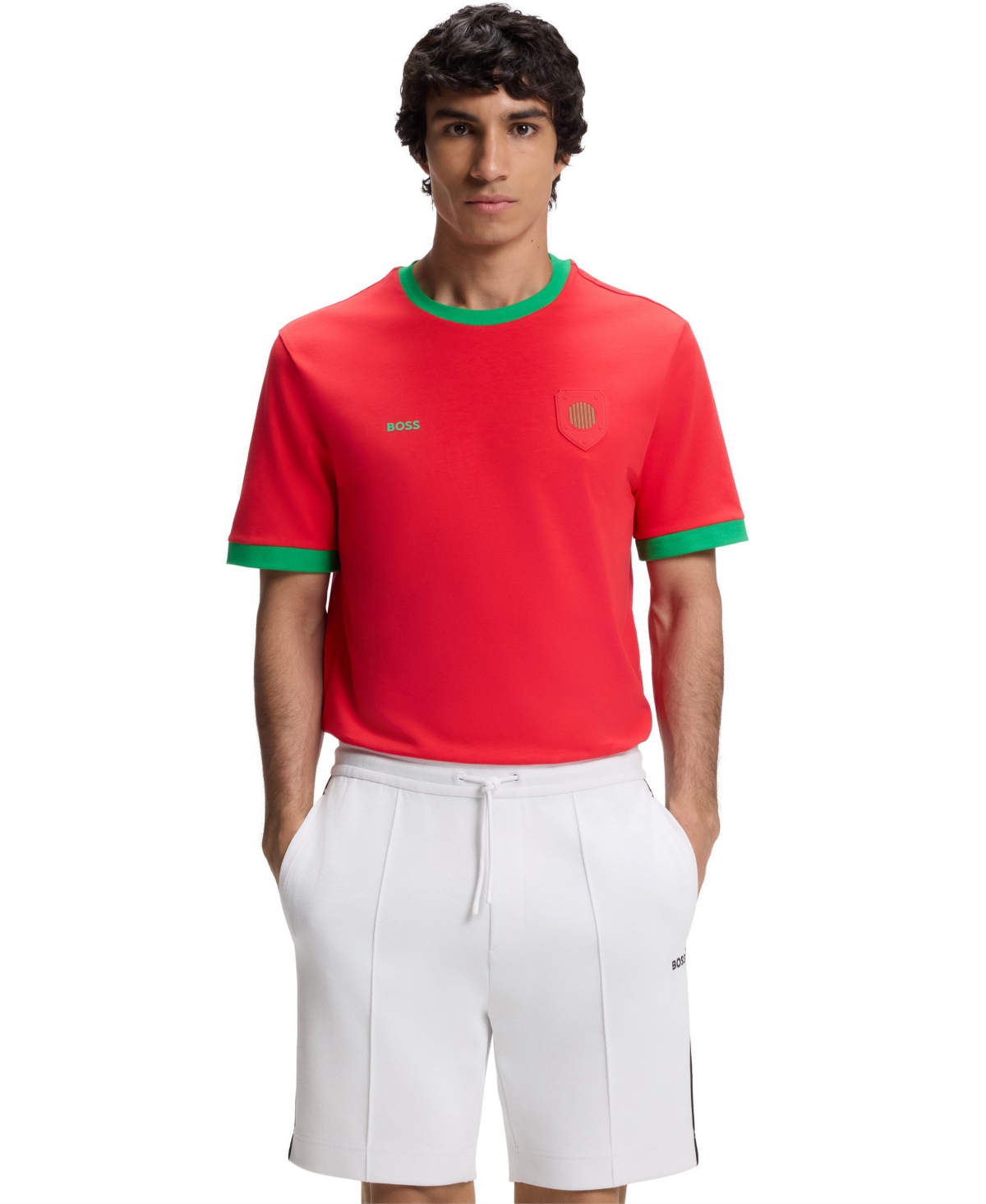 Click here for Boss by Hugo Boss Mens Stretch-Cotton Portugal Cou... prices