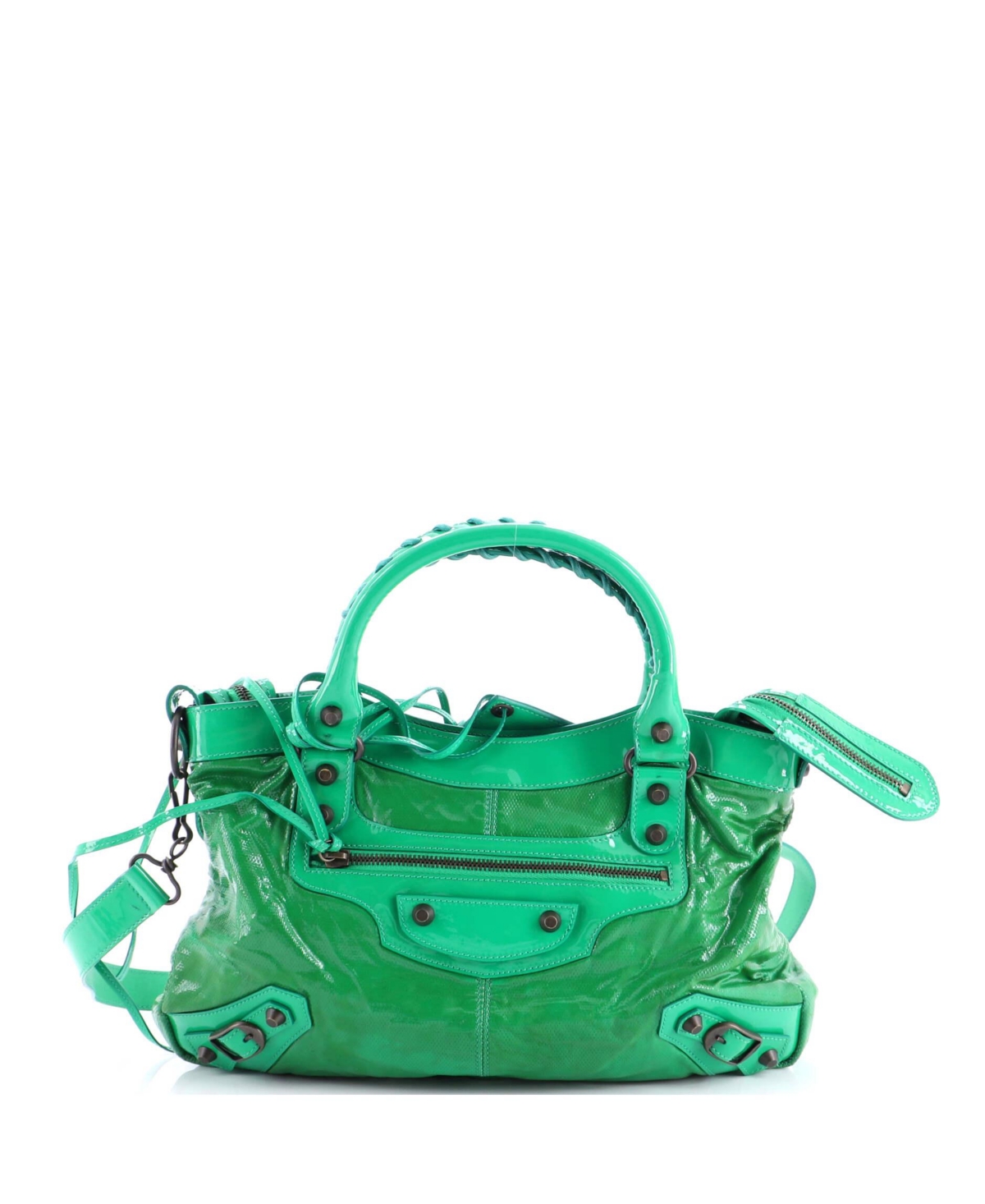 Click here for Pre-Owned Balenciaga First Classic Studs Bag Coate... prices