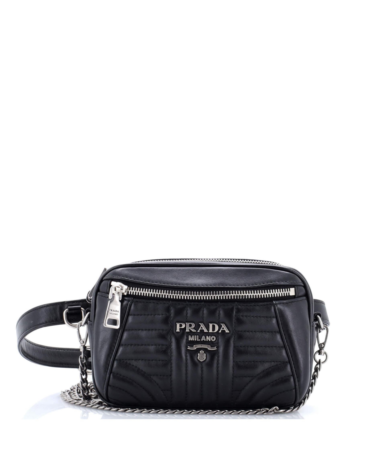 Click here for Pre-Owned Prada Small Convertible Belt Bag Diagram... prices