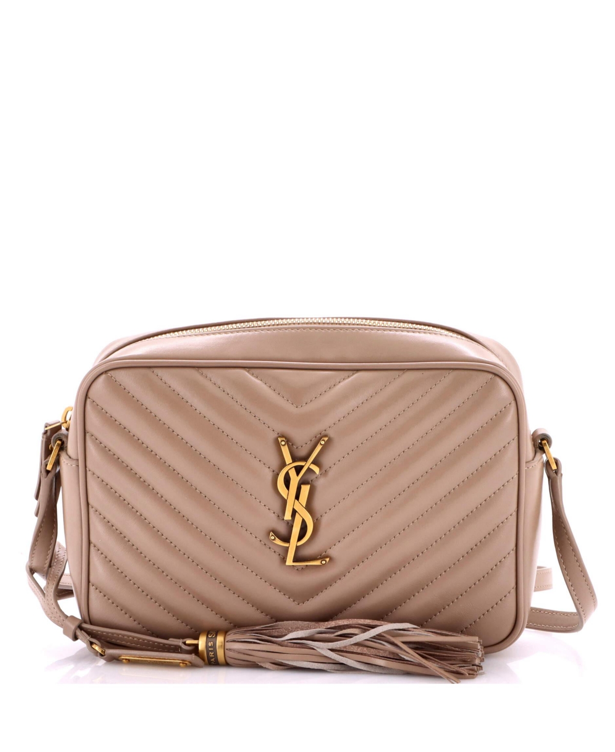 Click here for Pre-Owned Saint Laurent Small Lou Camera Bag Matel... prices