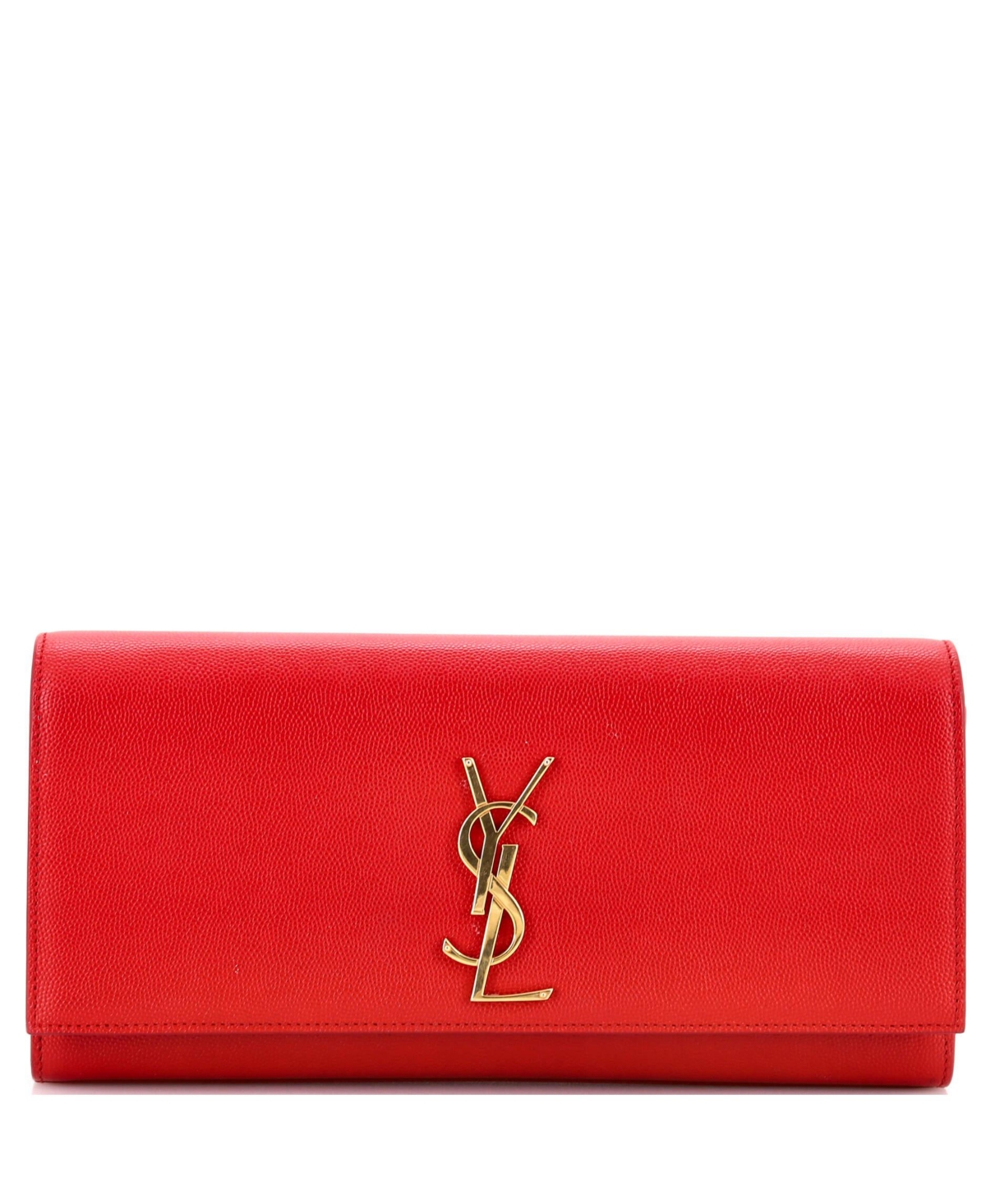 Click here for Pre-Owned Saint Laurent Long Classic Monogram Clut... prices