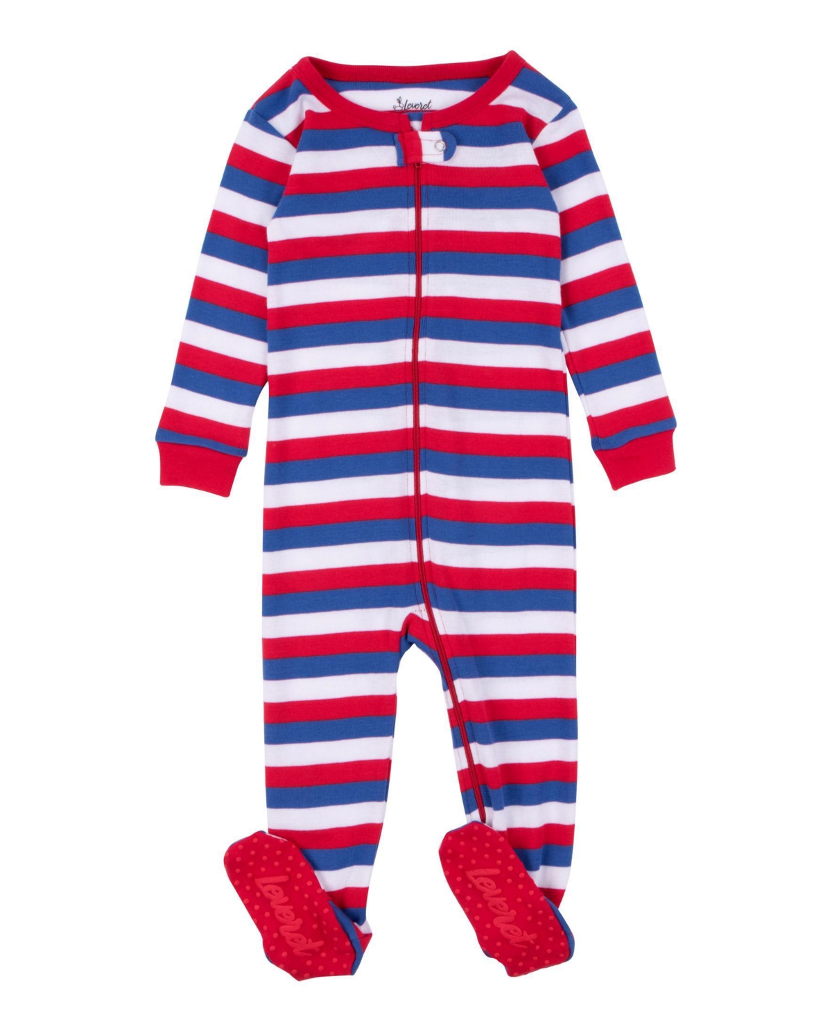 Click here for Leveret Toddler Matching Family Footed Cotton Stri... prices