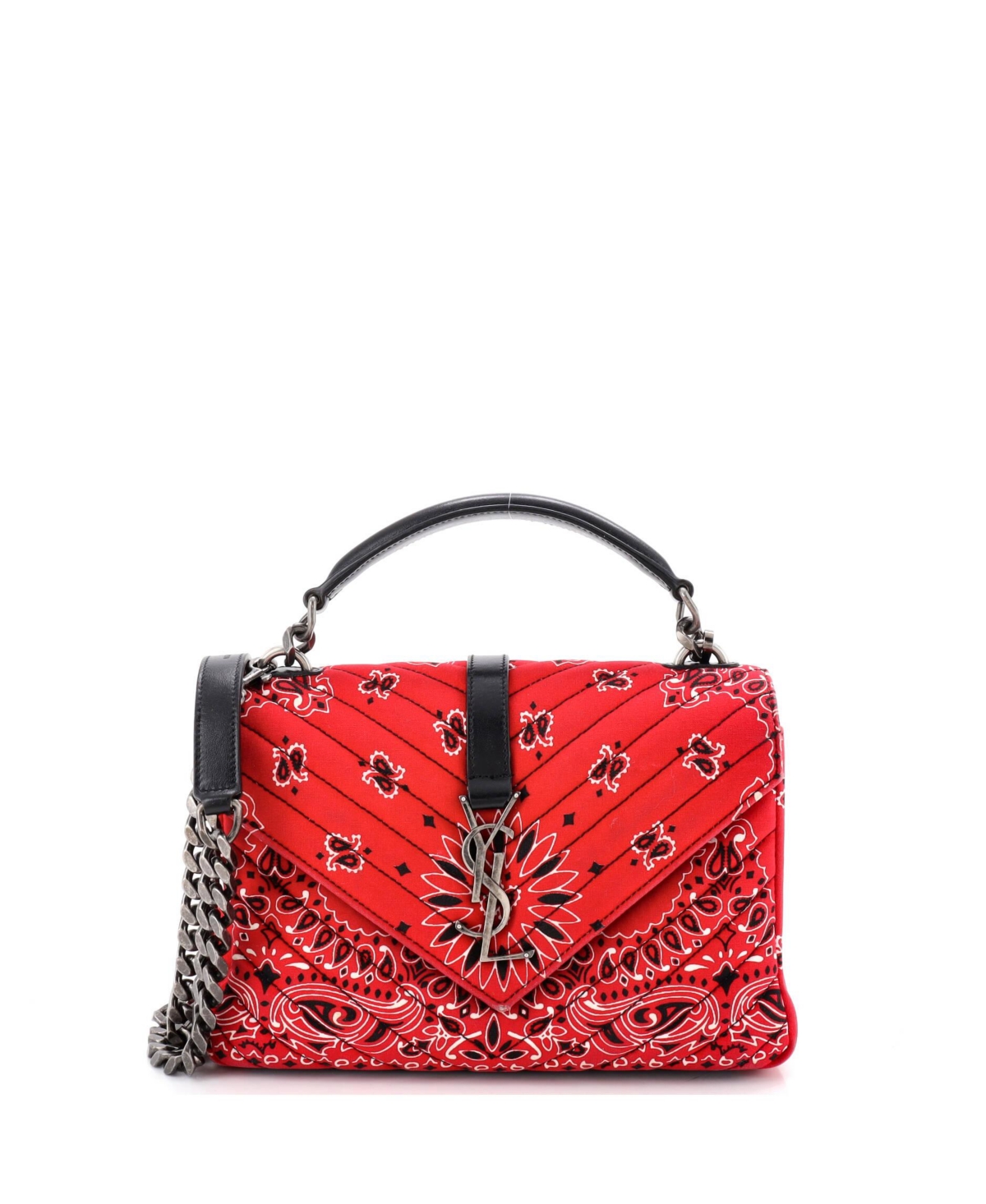 Click here for Pre-Owned Saint Laurent Medium Classic Monogram Co... prices