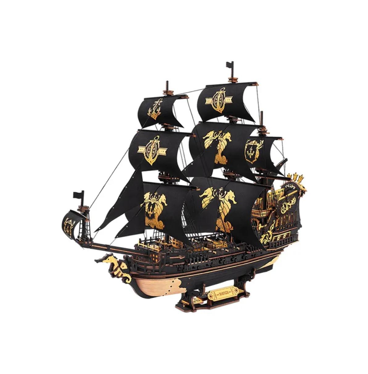 Click here for Flash Popup 3D Puzzle Pirate Ship Seahorse 603pcs... prices