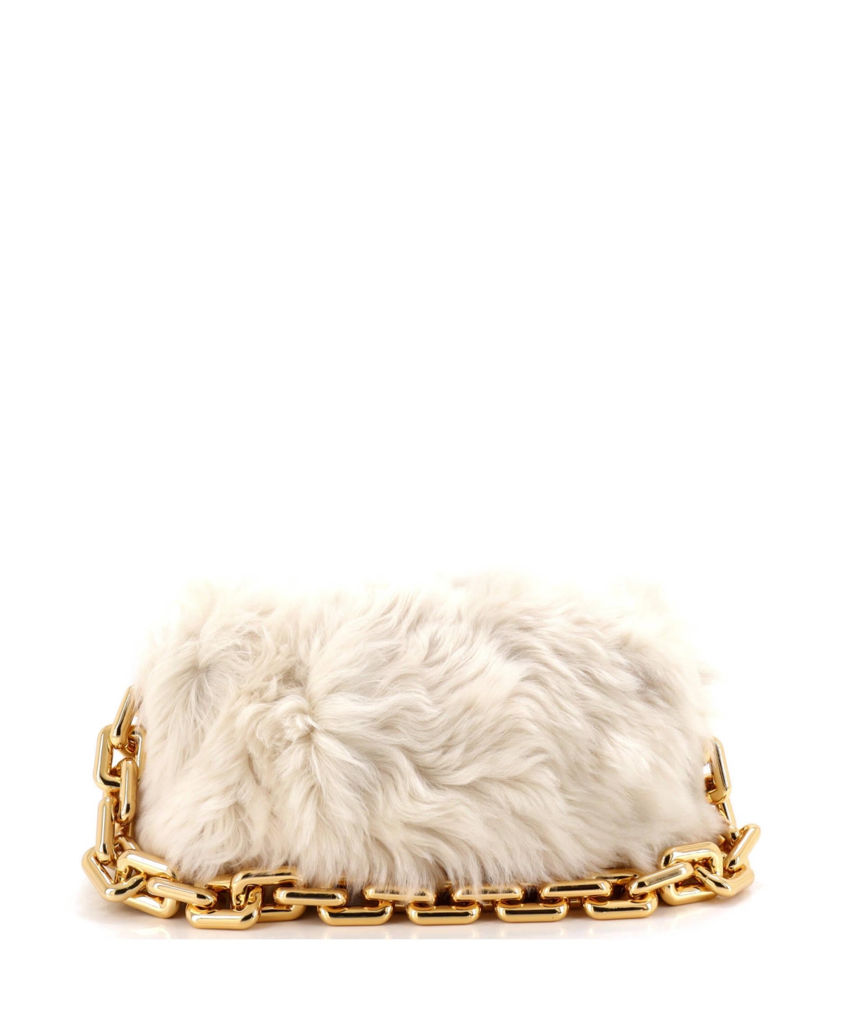 Click here for Pre-Owned Bottega Veneta The Chain Pouch Shearling... prices