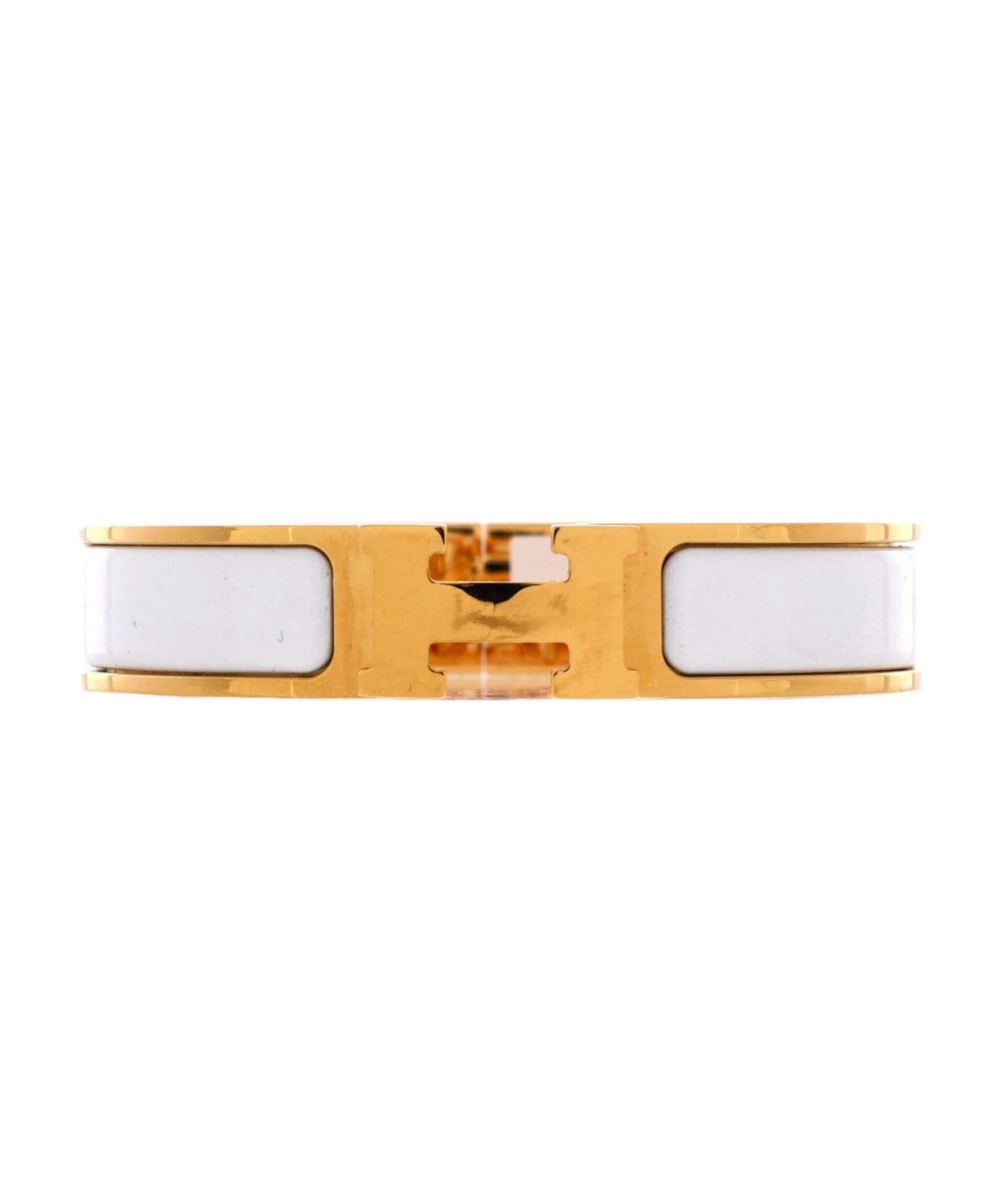 Click here for Pre-Owned HERMES Clic H Bracelet - Enamel prices