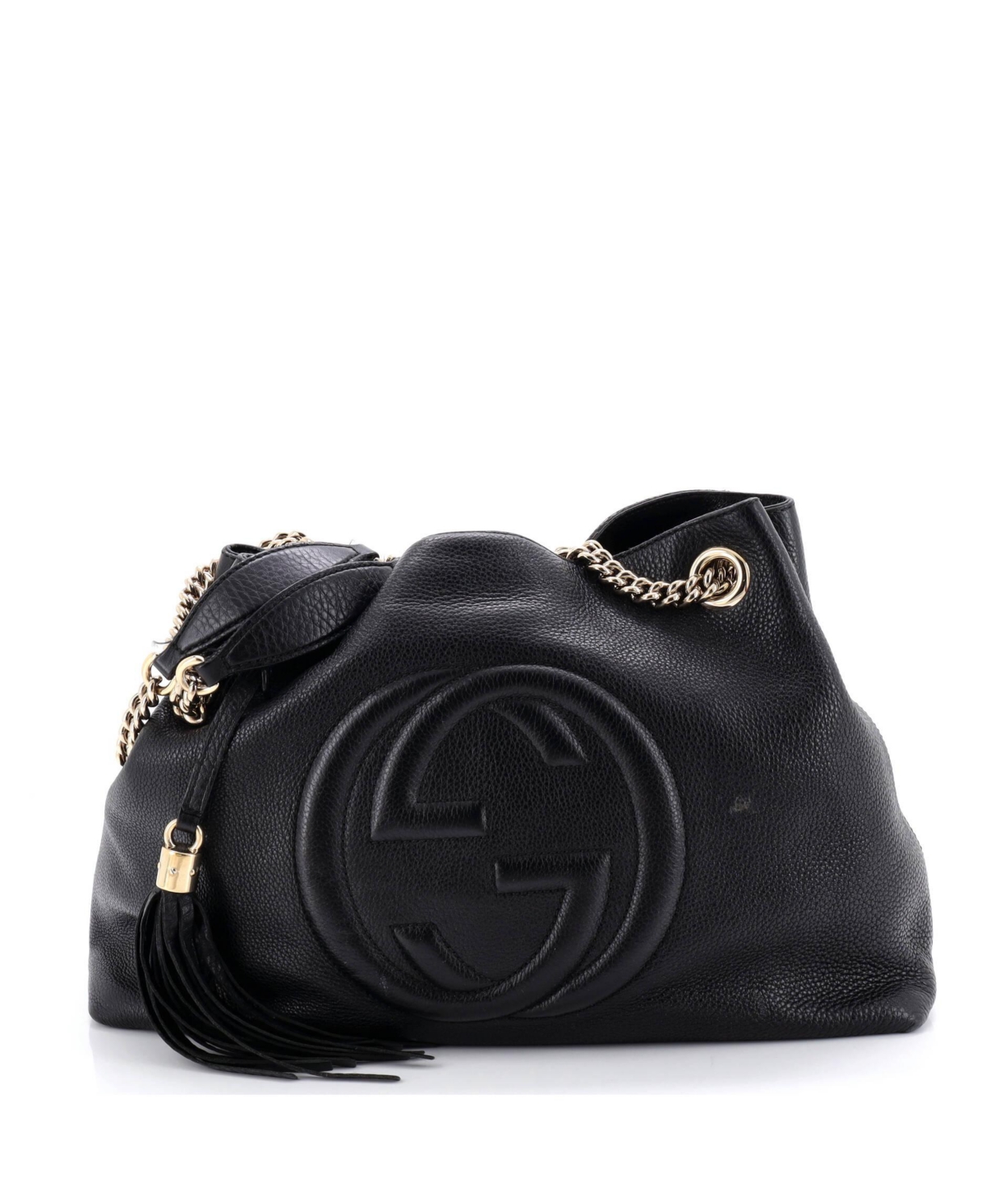 Click here for Pre-Owned Gucci Medium Soho Chain Strap Shoulder B... prices