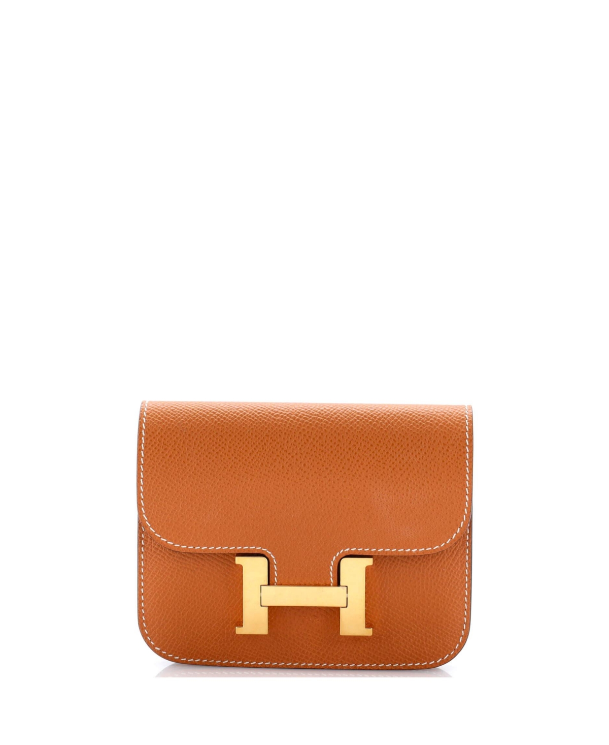 Click here for Pre-Owned Hermes Constance Slim Wallet Epsom - Bro... prices