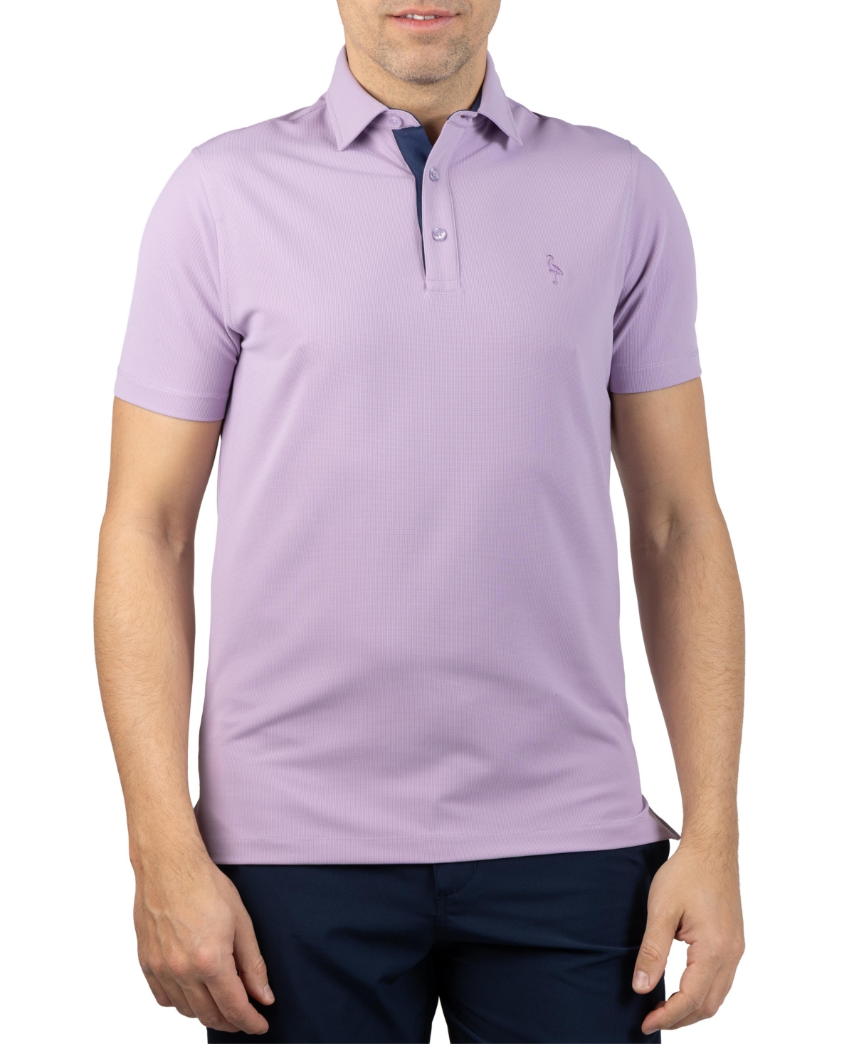 Click here for Tailorbyrd Mens Micro Grid Textured Performance Po... prices