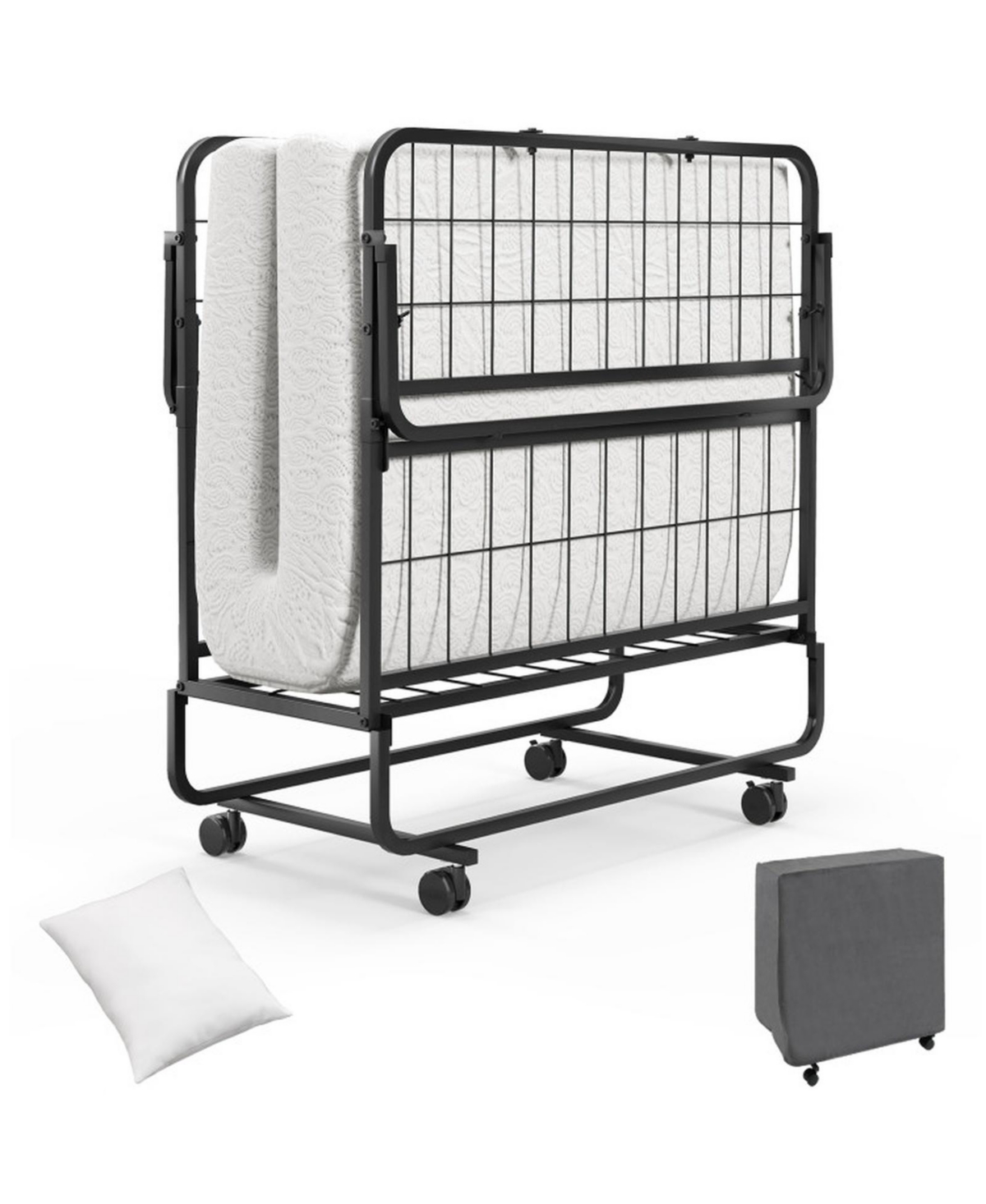 Click here for Gouun Twin Rollaway Guest Folding Bed with Memory... prices