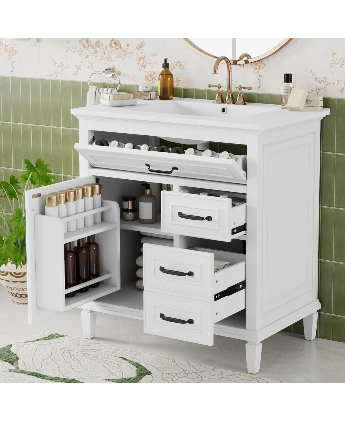 Click here for Sillysis 30 Inch Bathroom Vanity with Ceramic Sink... prices