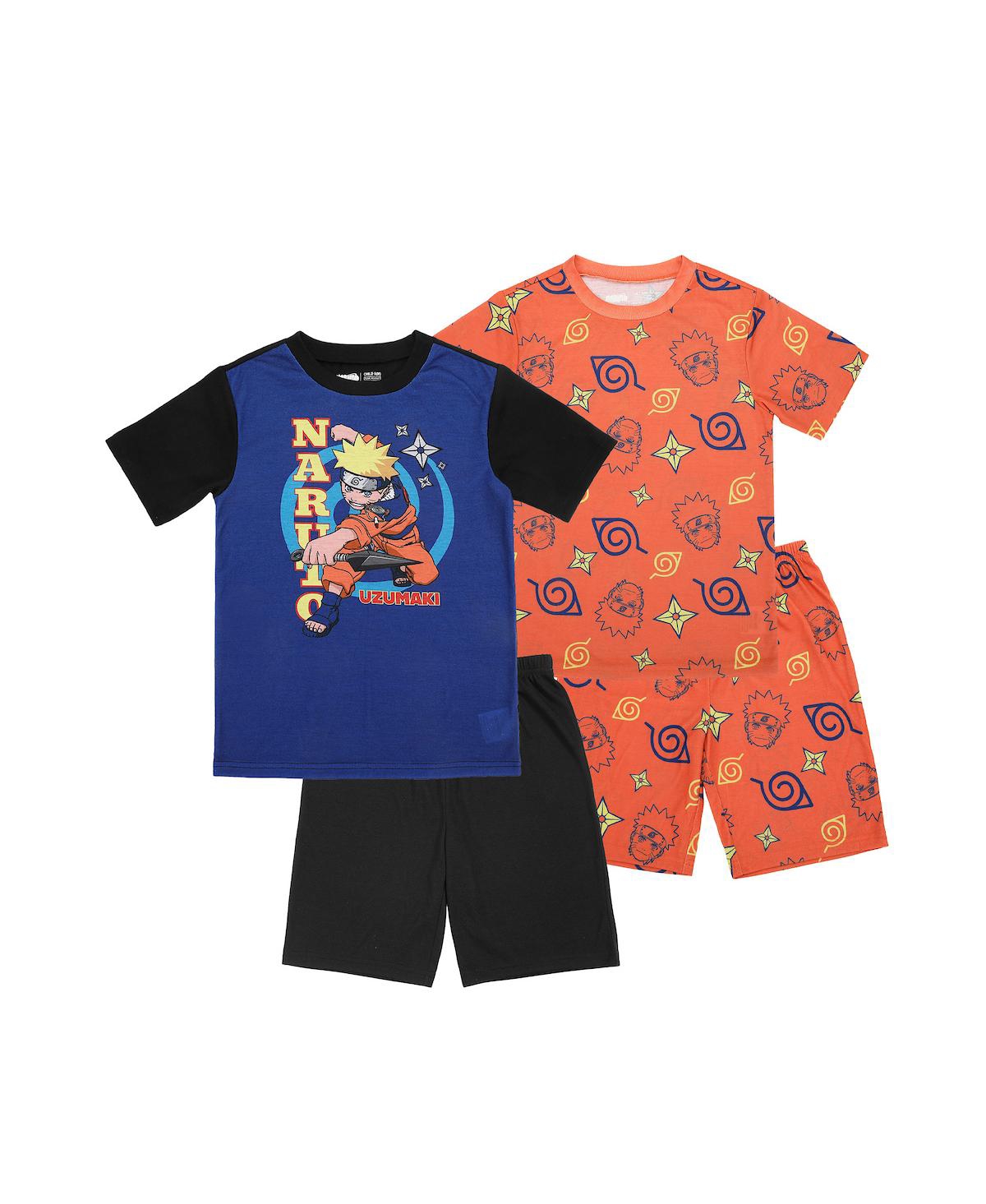 Click here for Naruto Big Boys Uzumaki 4-Pack Pajama Set-14 - Ora... prices
