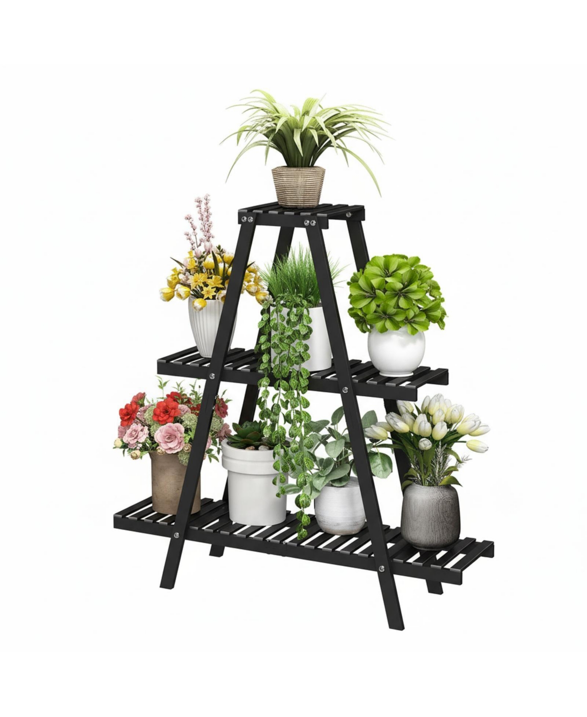 Click here for Yigii 3 Tier Plant Stand Indoor Outdoor 8 Potted F... prices