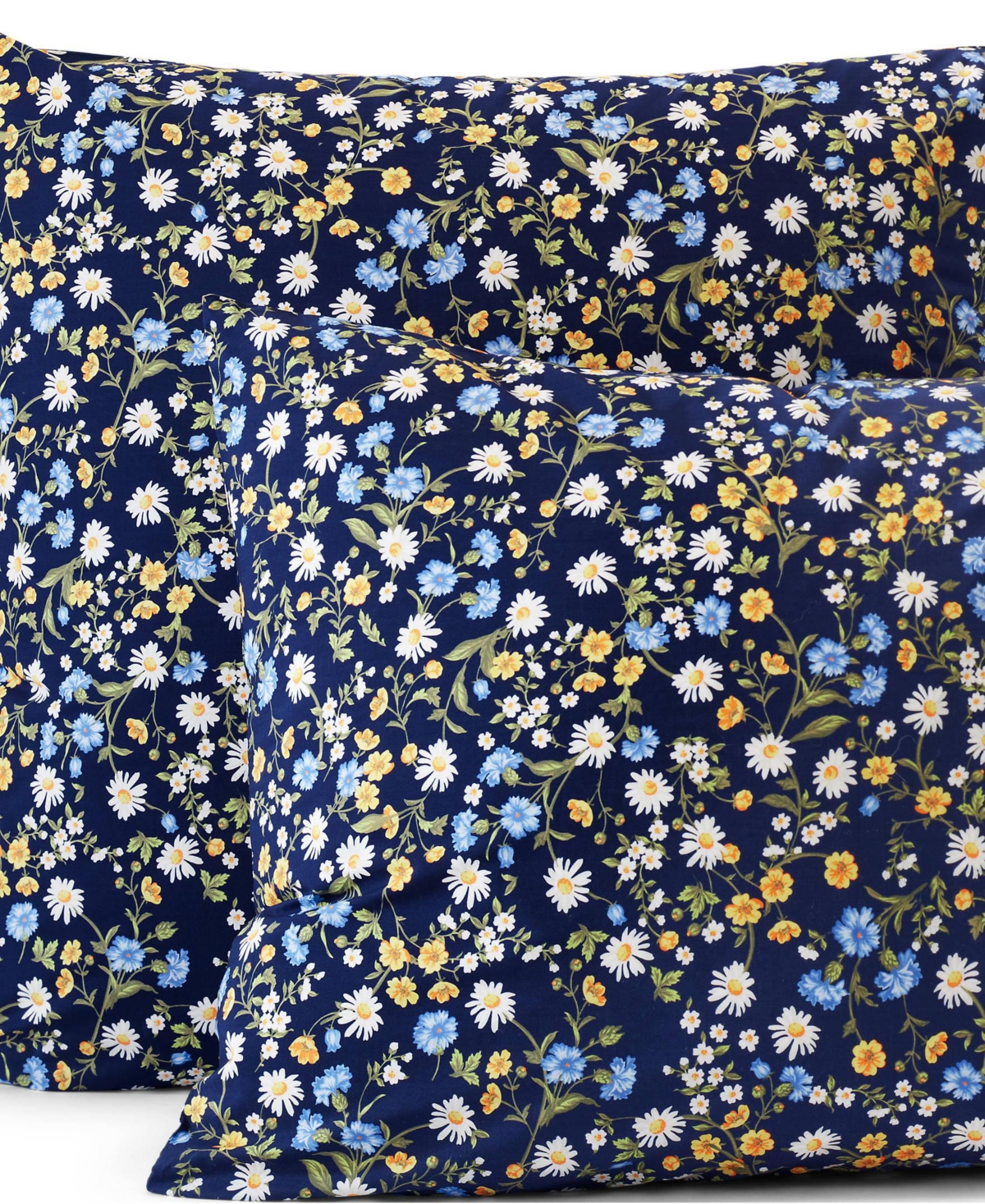 Click here for Lands End Pureloft Pillow Sham - Deep sea poppy fl... prices