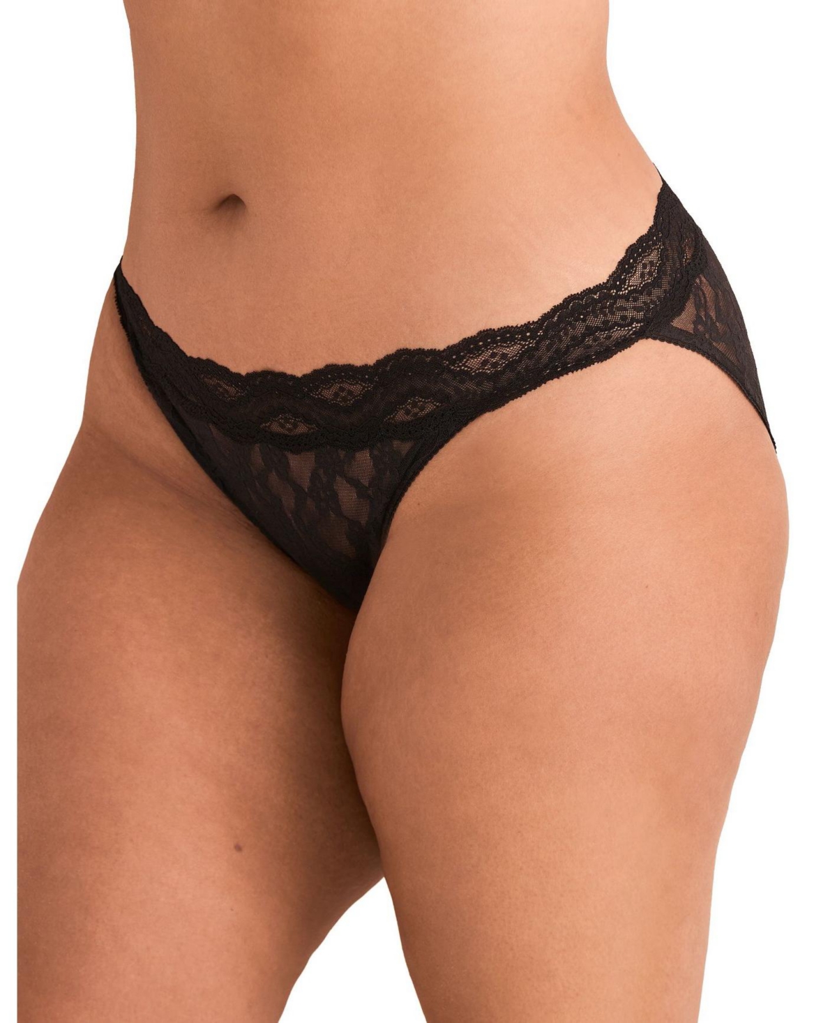 Click here for Adore Me Plus Size Maud Bikini Panty - Black prices