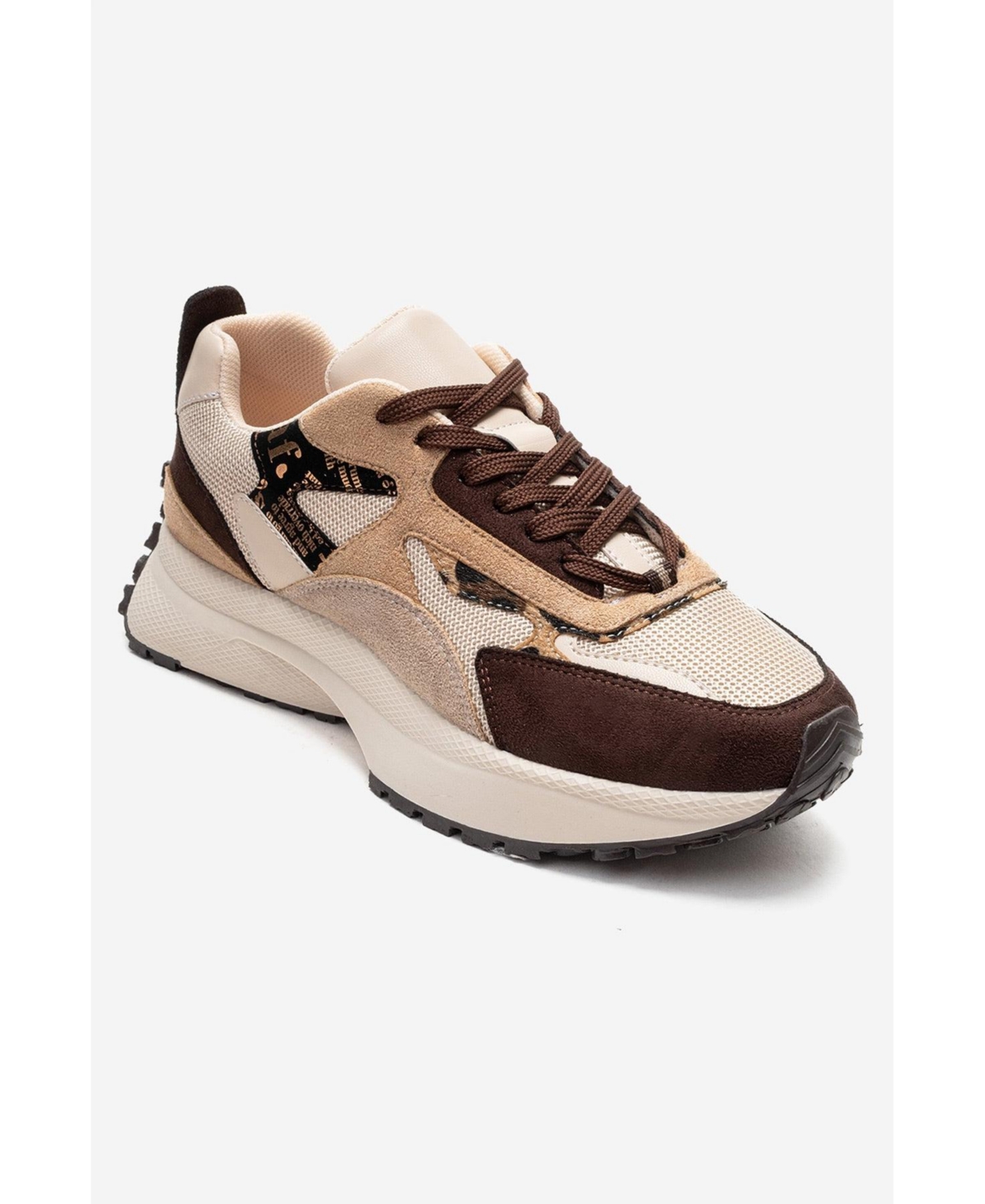 Click here for Prologue Shoes Womens Premia Sneaker - Brown suede prices