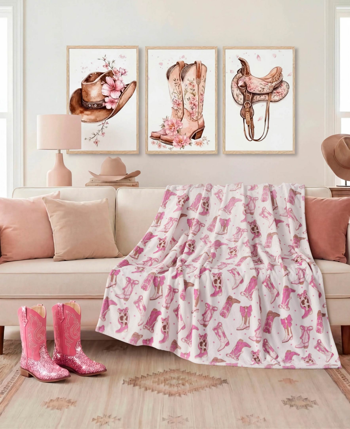 Click here for Boho Living Oversized Plush Throw  60 x 70 - Boots... prices