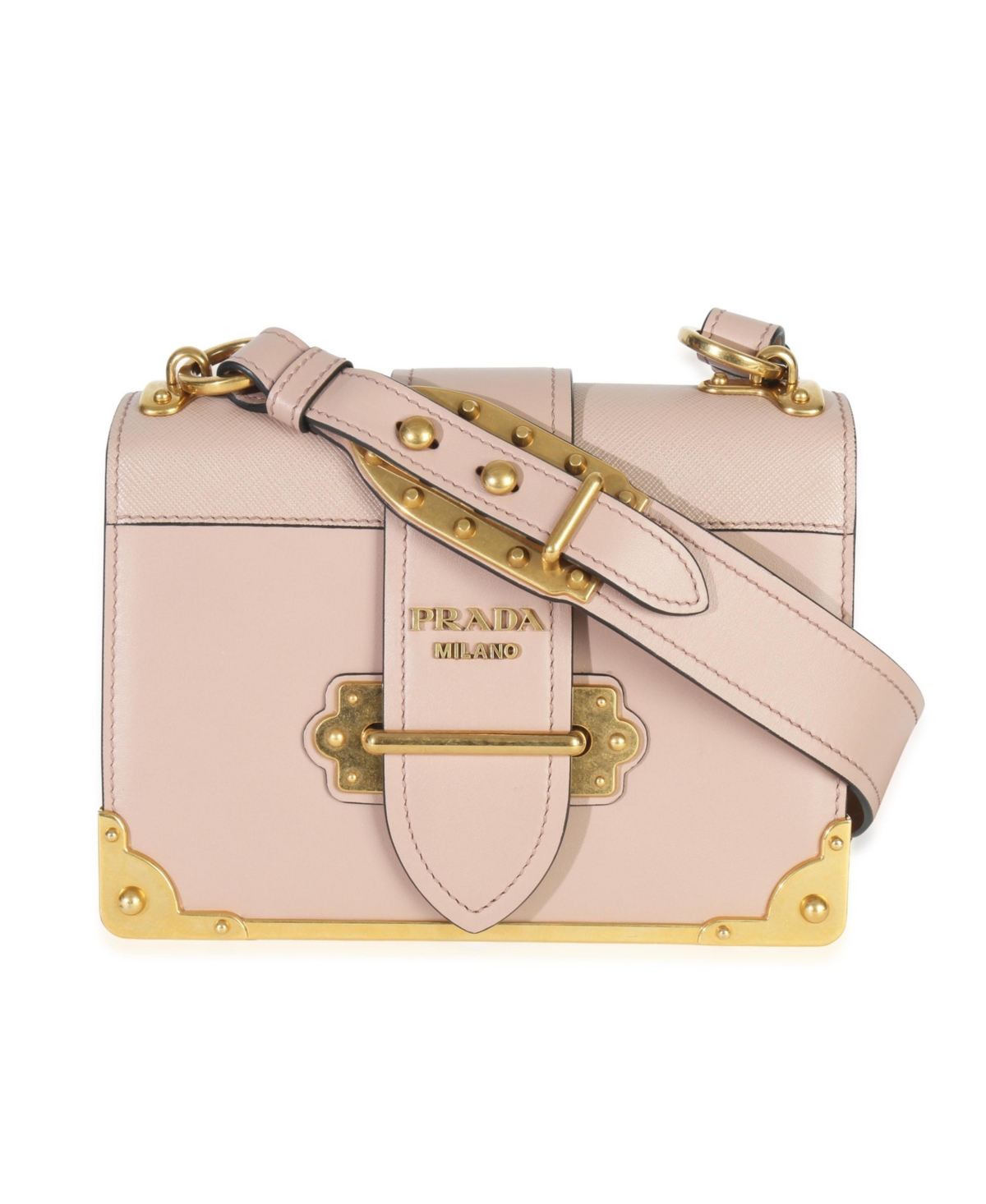 Click here for Pre-Owned Prada Cammeo City Calfskin Saffiano Cahi... prices