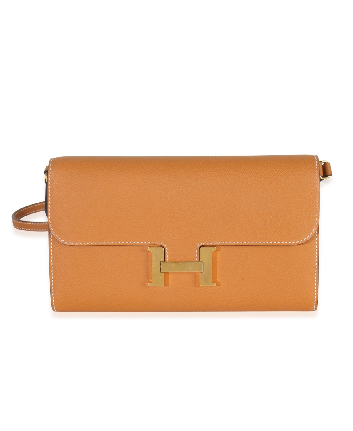 Click here for Pre-Owned Hermes Toffee Epsom Constance Long Walle... prices