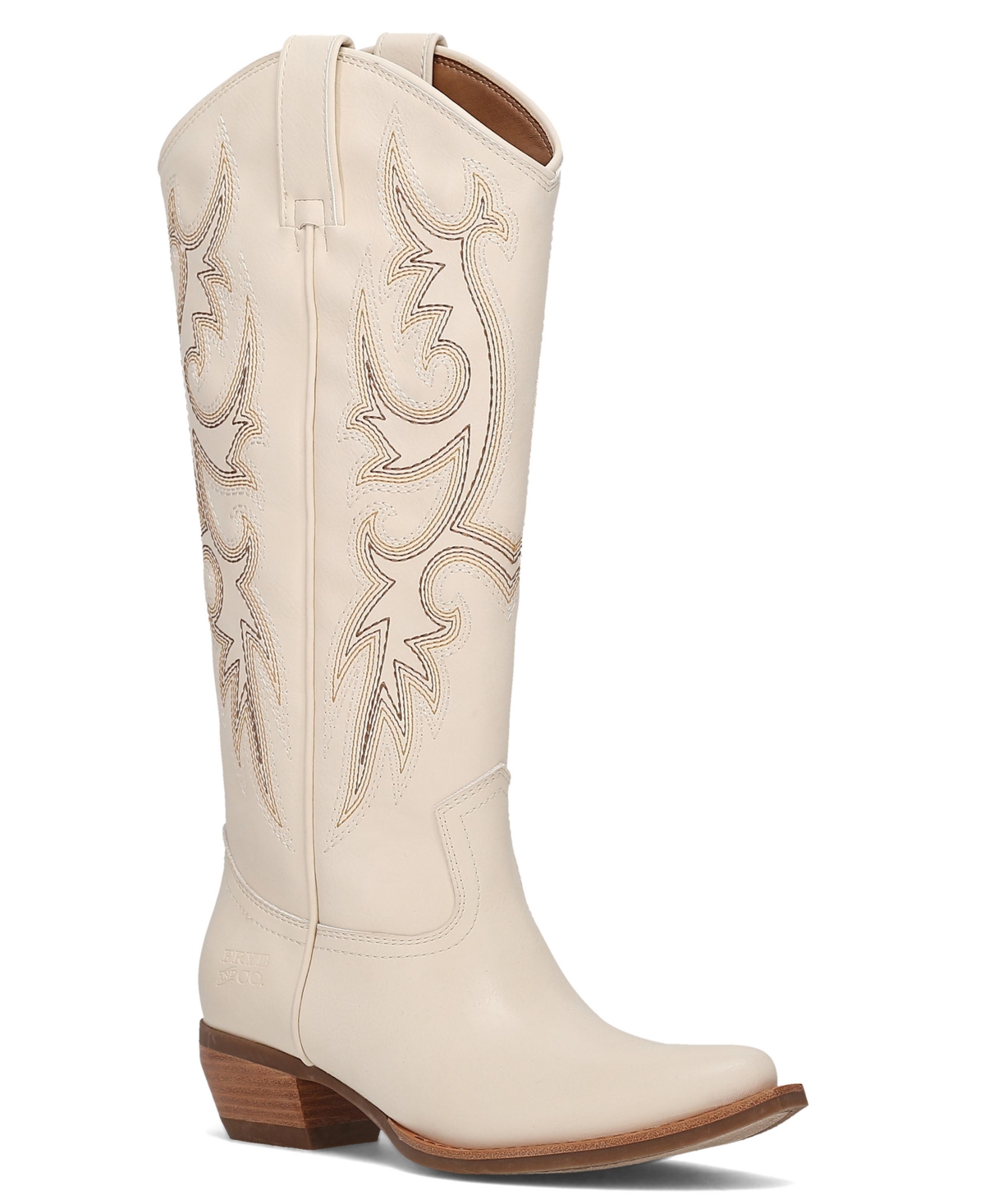 Click here for Frye and Co. Womens Irlene Tall Deco Stitch Almond... prices