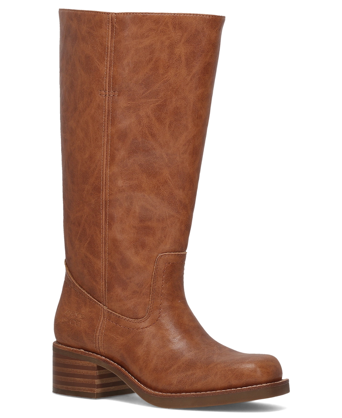 Click here for Frye and Co. Womens Miranda Leather Stacked Heel B... prices