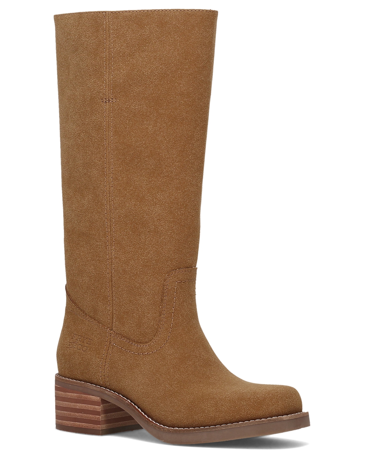 Click here for Frye and Co. Womens Miranda Leather Stacked Heel B... prices
