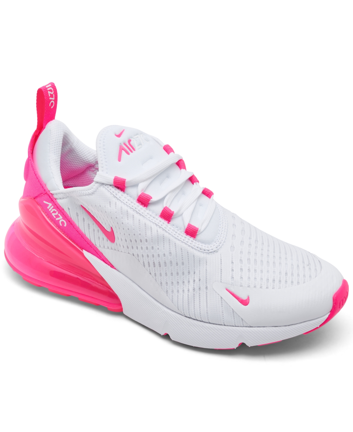 Click here for Nike Womens Air Max 270 Casual Sneakers from Finis... prices