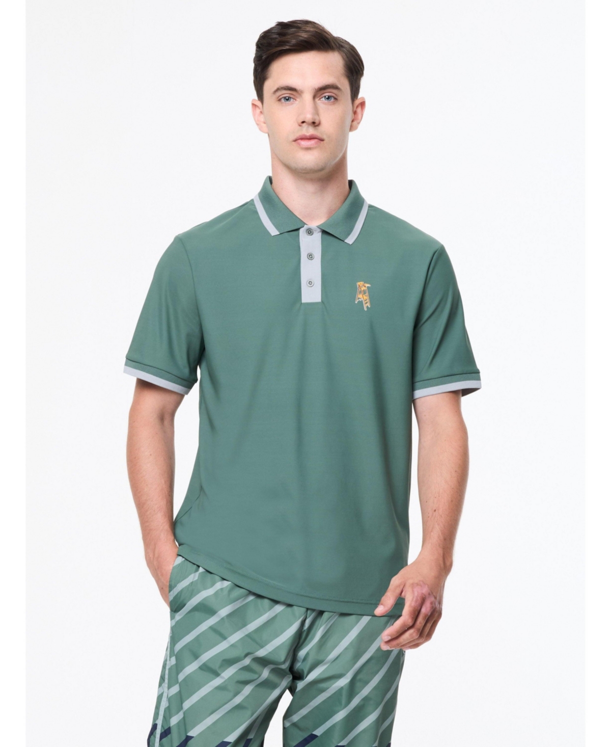 Click here for Sergio Tacchini Mens Arbitro Polo - Duck green prices