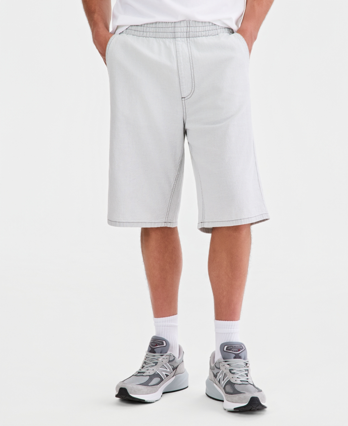 Click here for Sun + Stone Mens Lisbon Cotton Pull-On Shorts  Mac... prices