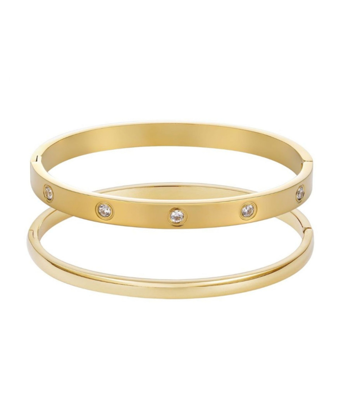 Click here for Adornia Tarnish Resistant Gold Eternity and Plain... prices