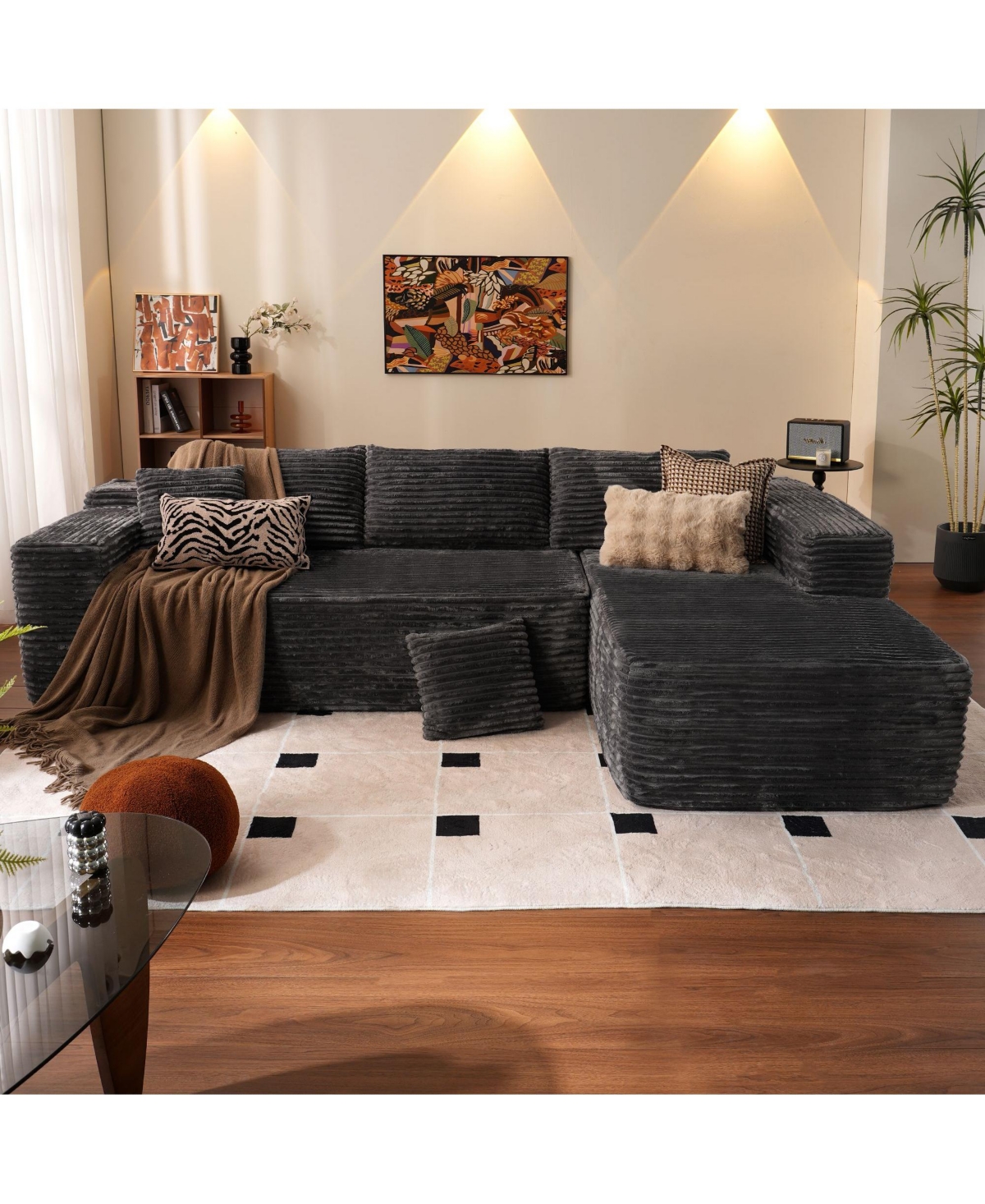 Click here for Xizzi 104 No Assembly Required Cloud Sectional Sof... prices