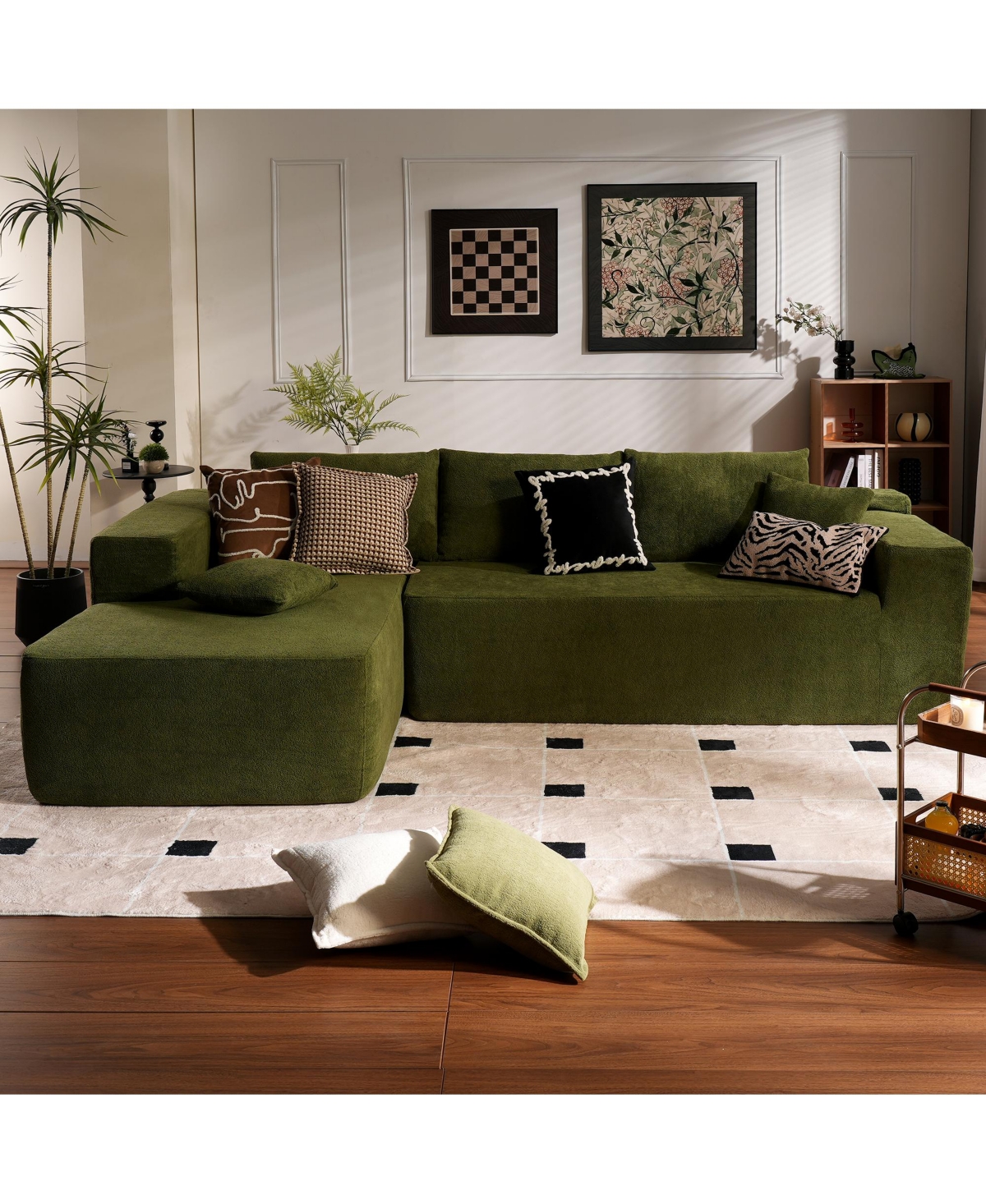 Click here for Xizzi 104 No Assembly Required Cloud Sectional Sof... prices