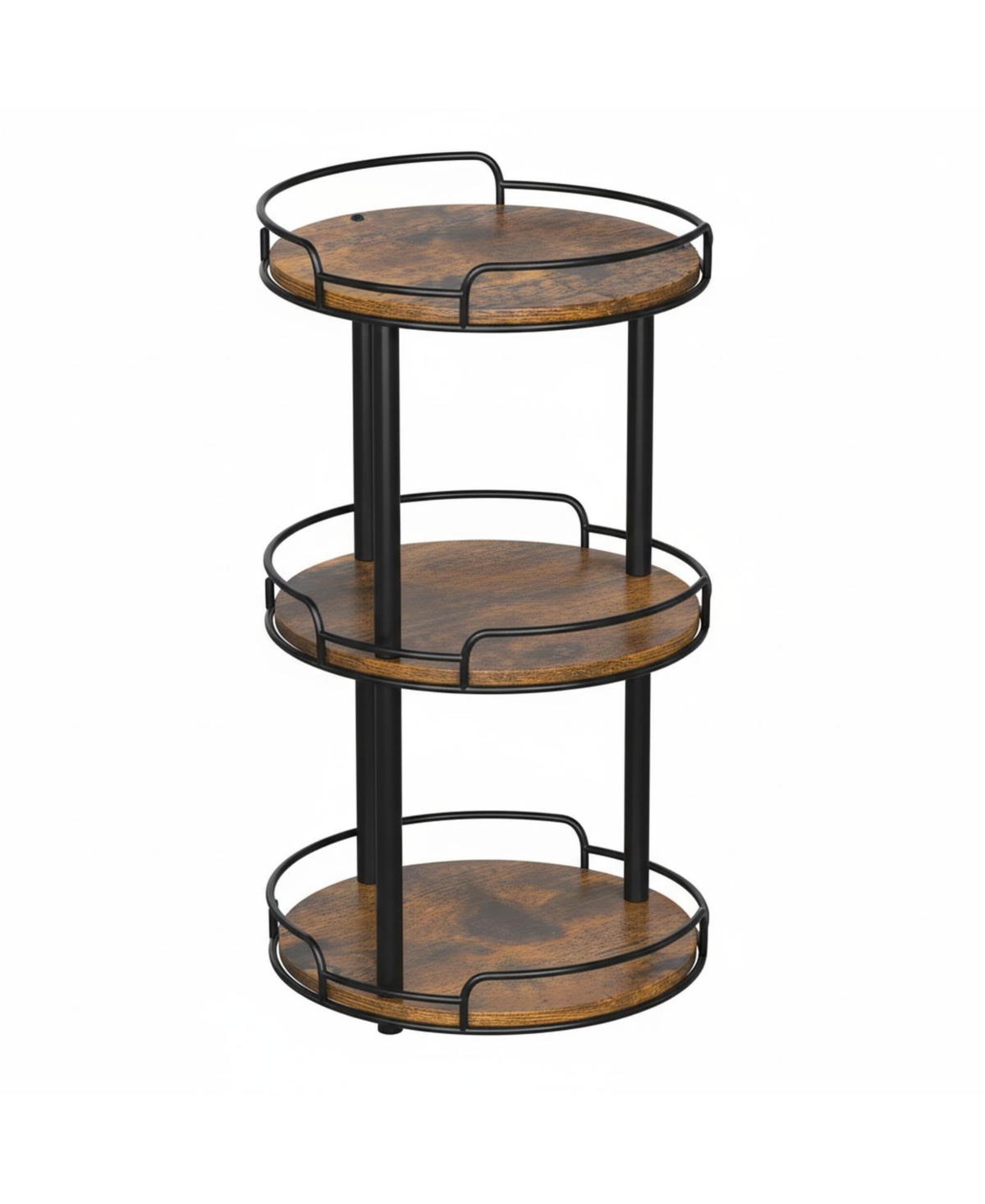 Click here for Yigii 12.2 3 Tier Wood Lazy Susan Turntable Organi... prices