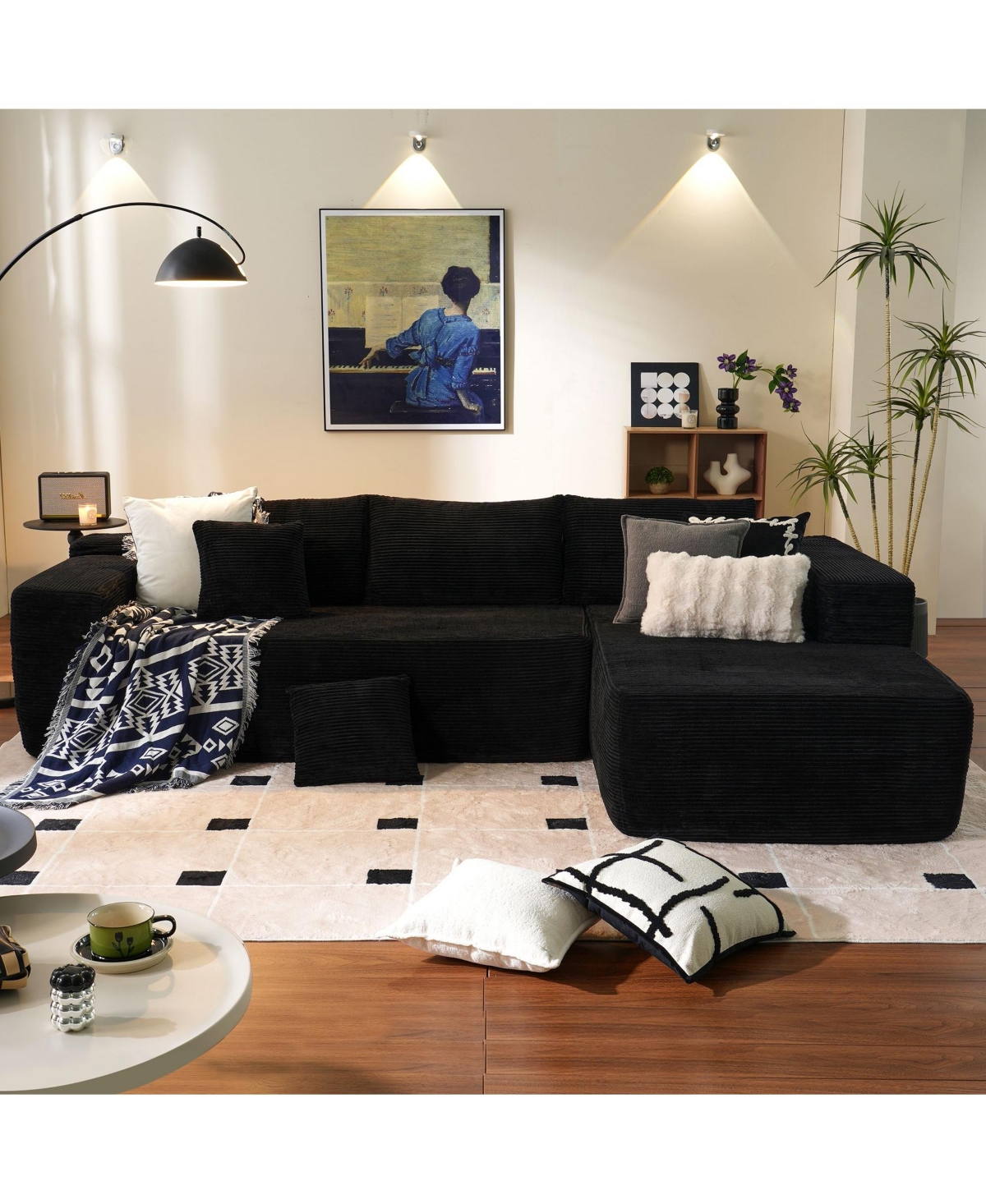 Click here for Xizzi 104 No Assembly Required Cloud Sectional Sof... prices