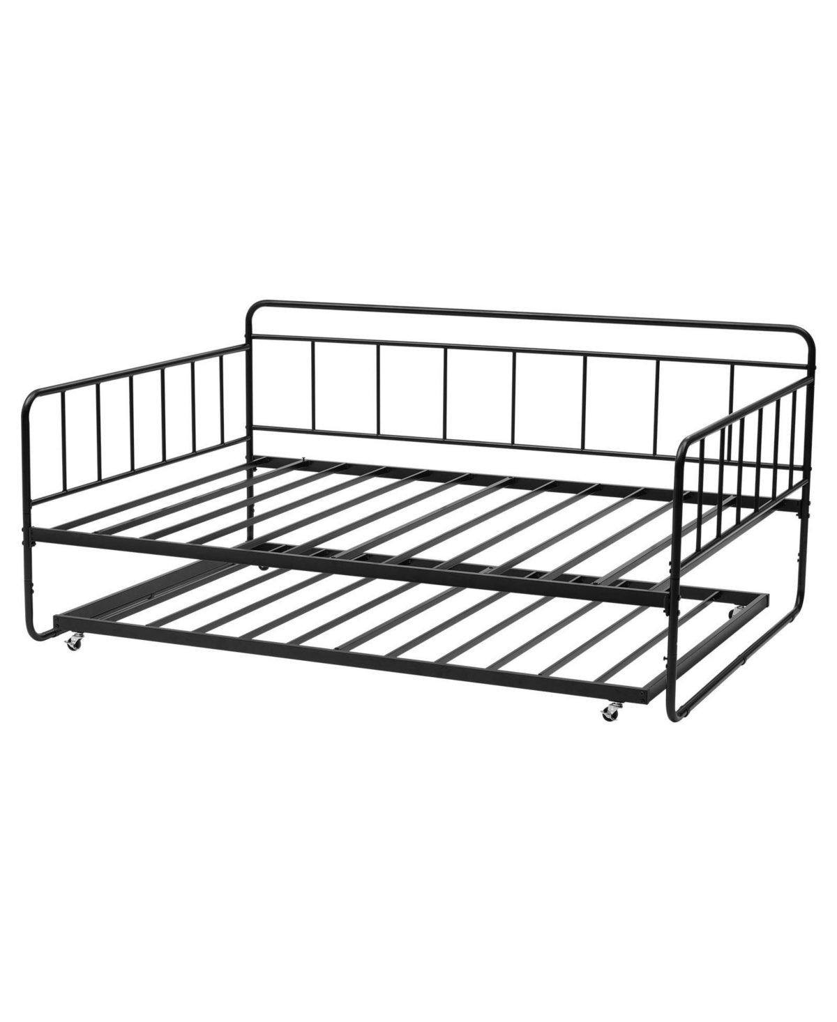 Click here for Sugift Full Size Daybed Frame with Trundle  Heavy... prices