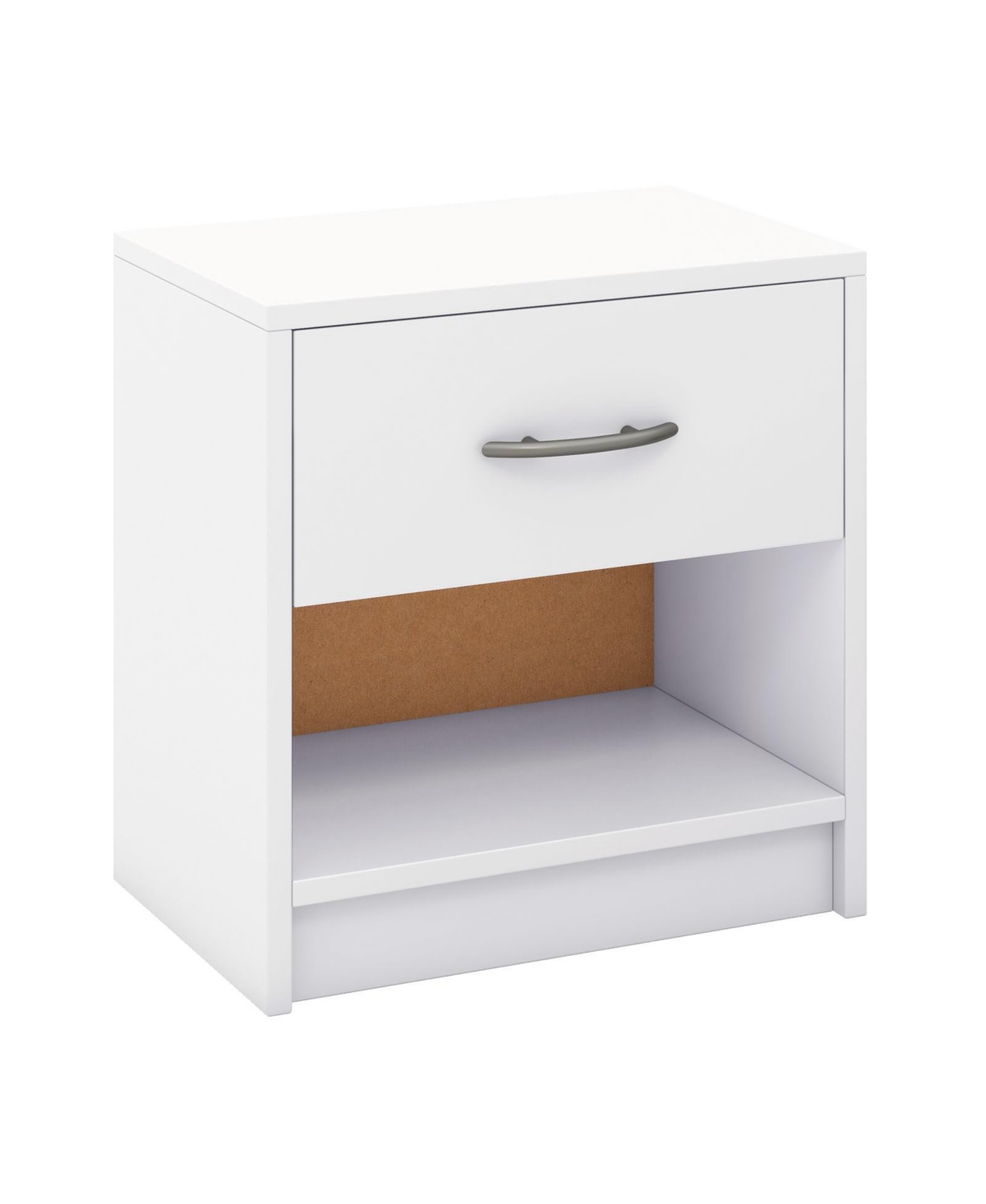 Click here for Sugift Nightstand with Drawer and Open Storage She... prices