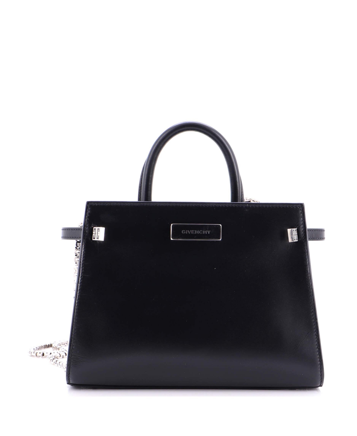Click here for Pre-Owned Givenchy Small 1952 Top Handle Bag Leath... prices