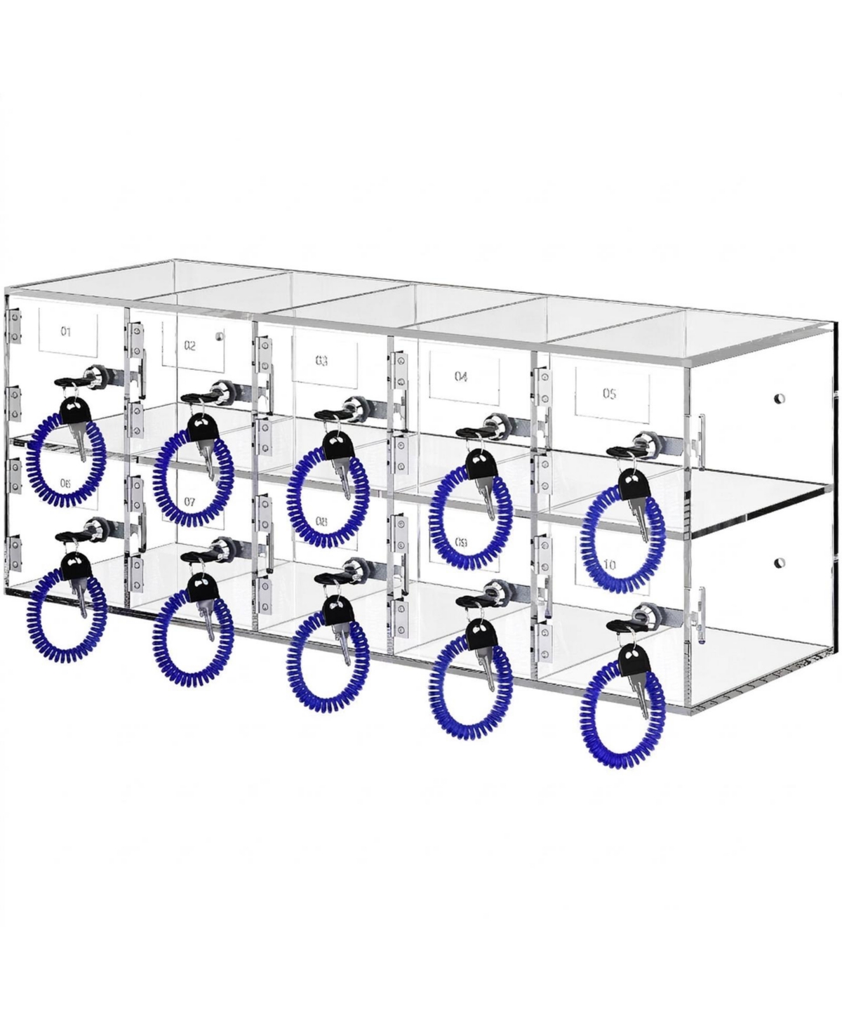 Click here for Sugift Cell Phone Storage Locker  10 Slots  Acryli... prices