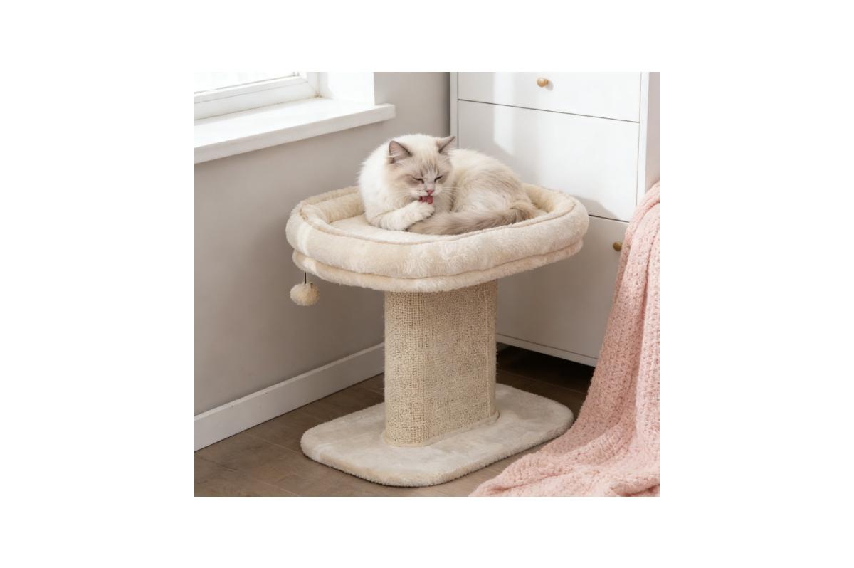 Click here for Zeus and Ruta Modern Cat Tree Tower with Large Plu... prices