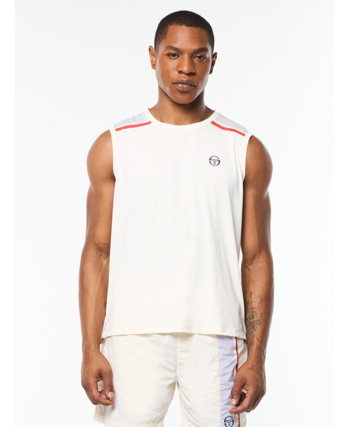 Click here for Sergio Tacchini Mens Attivo Damarindo Tank - Garde... prices