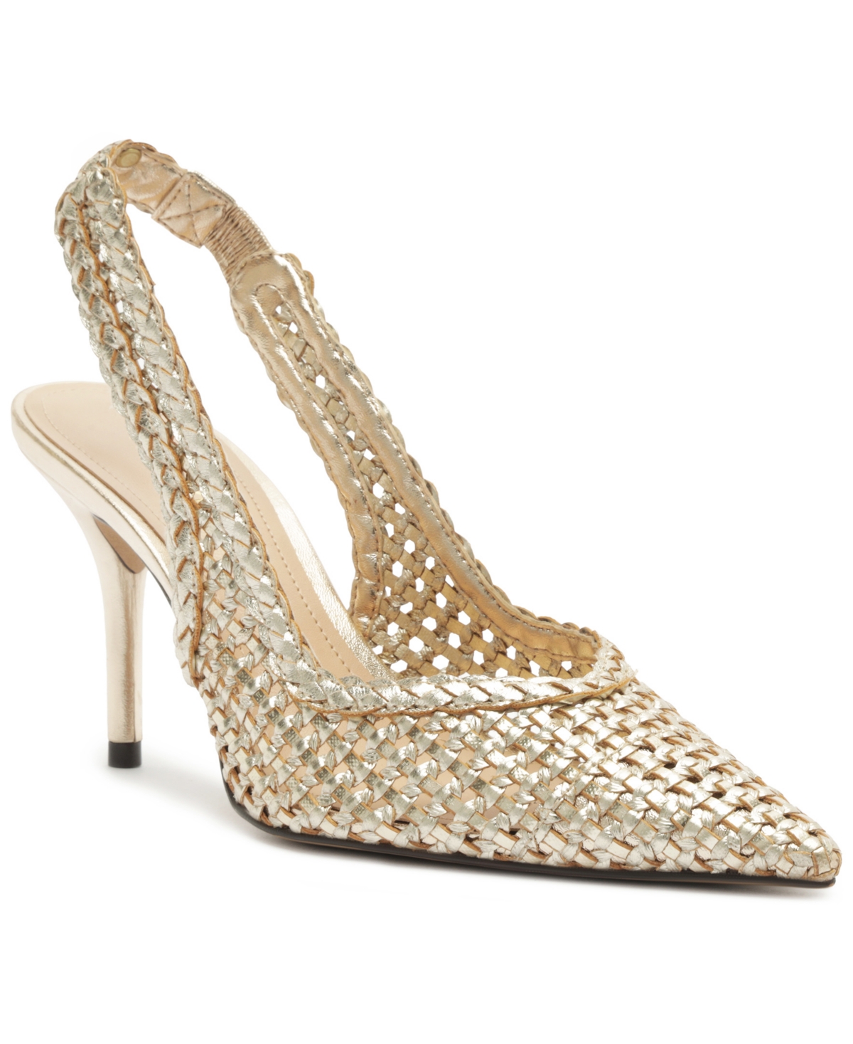 Click here for Arezzo Womens Eva High Stiletto Heel Pumps - Plati... prices