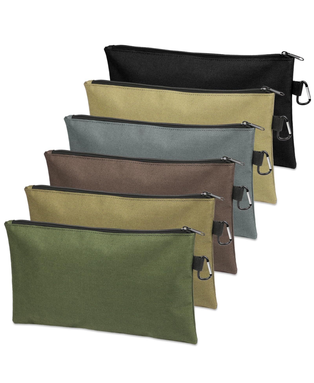 Click here for Gnuadz 6 Pack Tool Bag Zipper Pouch Utility Multip... prices