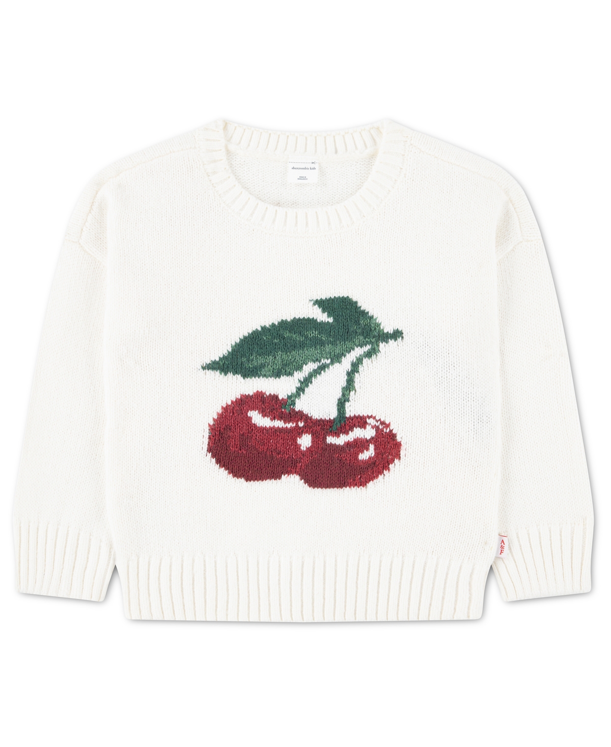 Click here for abercrombie kids Girls Cherry Oversized Sweater -... prices