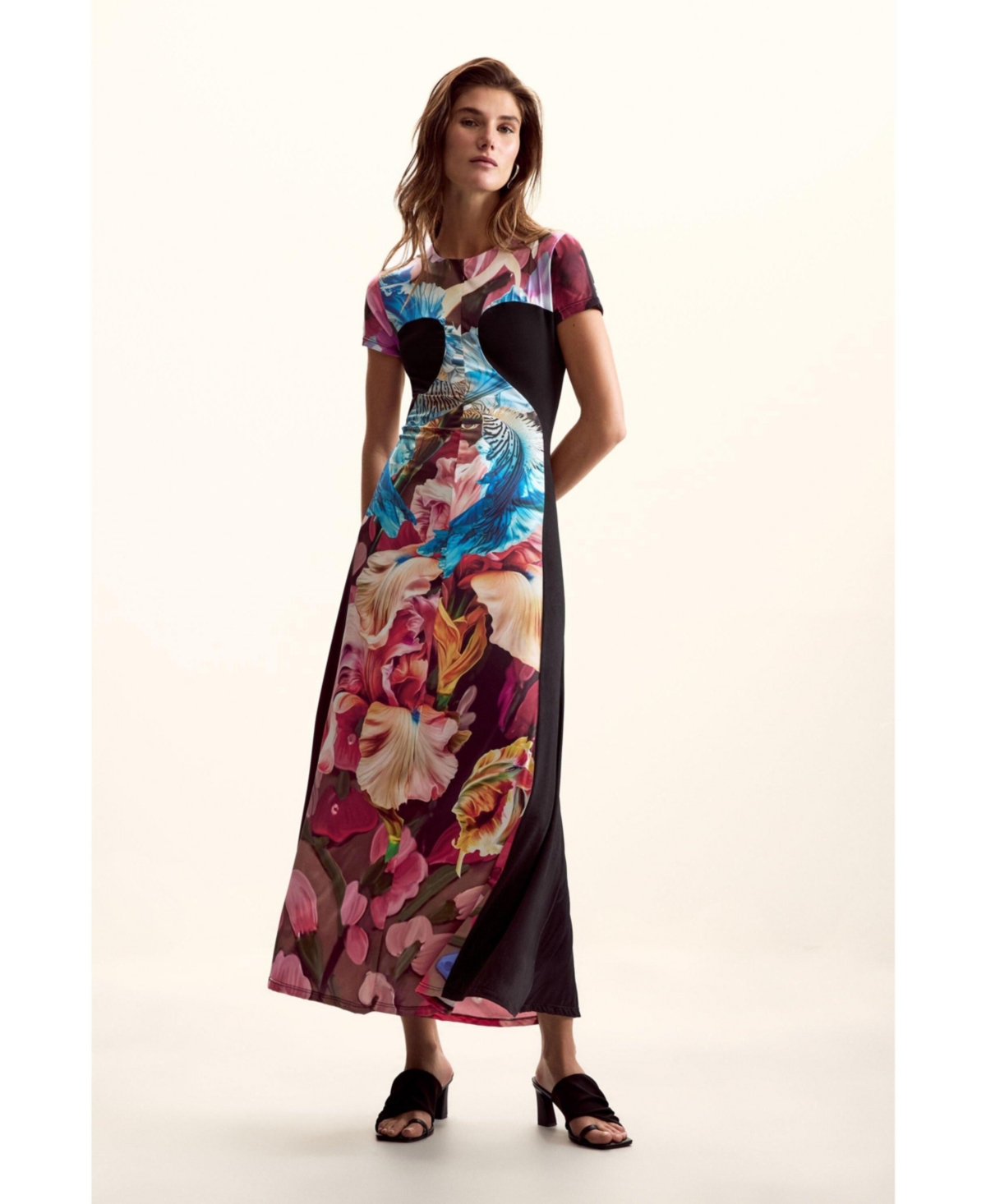 Click here for Desigual Womens Knitted Dress - Navy blue prices