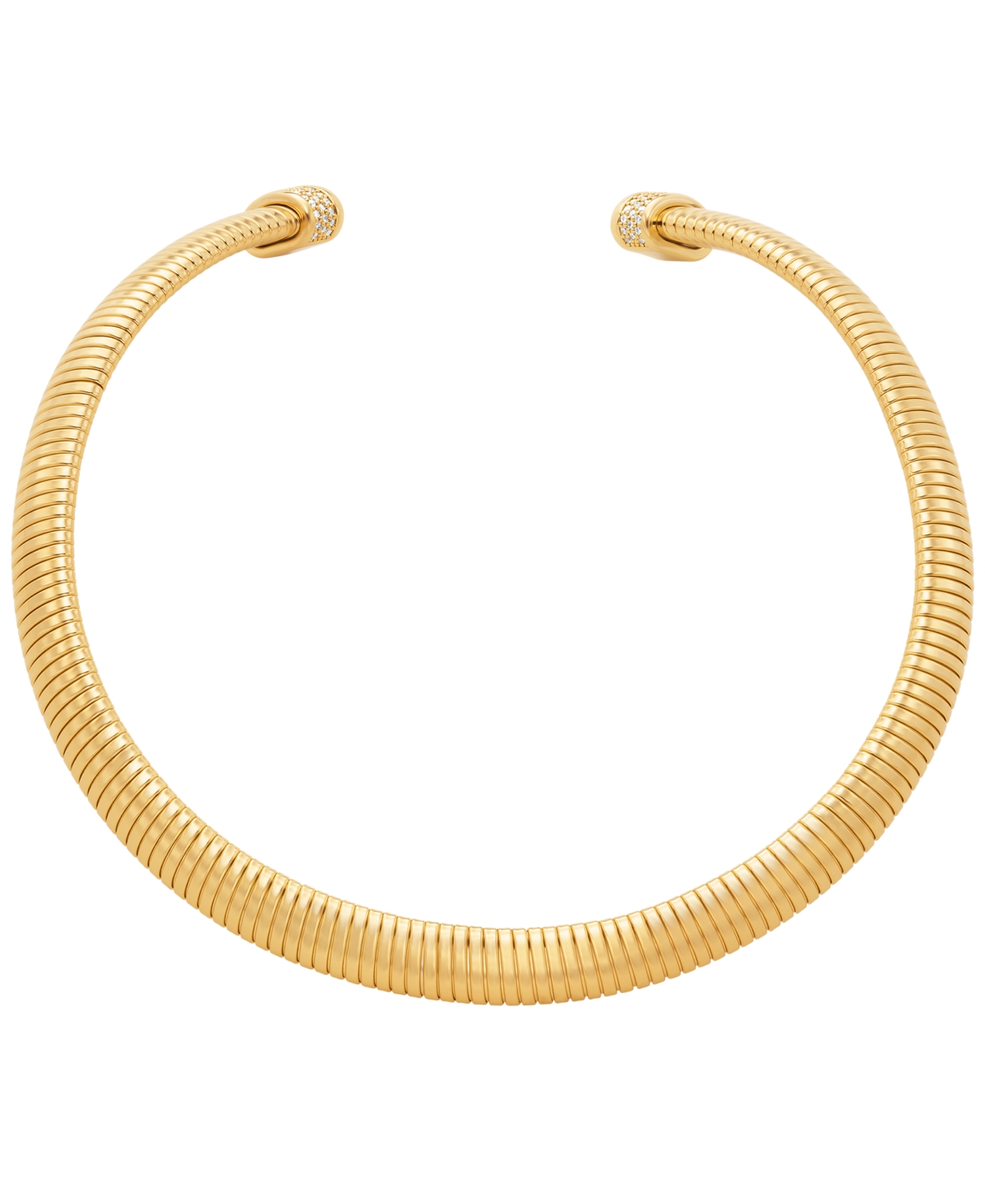 Click here for Michael Kors Ribbon Flex Collar Necklace - Gold prices