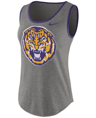 Nike Women's LSU Tigers Tri Standard Tank - Macy's
