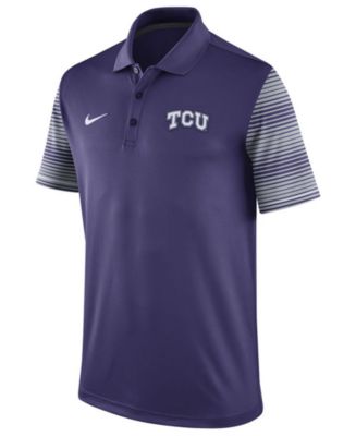 Nike Men's TCU Horned Frogs Early Season Coach Polo Shirt - Macy's